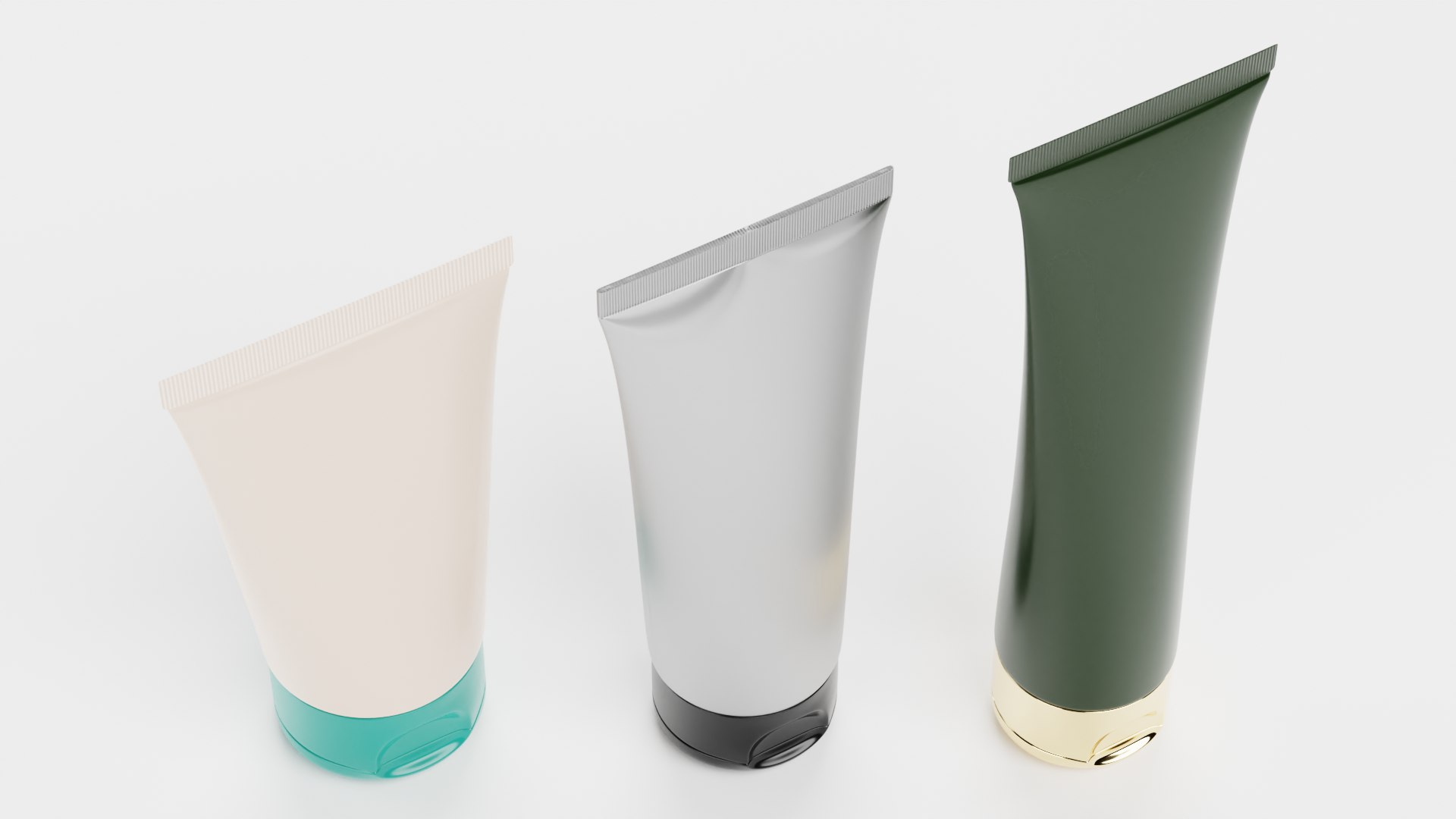 3D Cream Tubes - TurboSquid 1853503