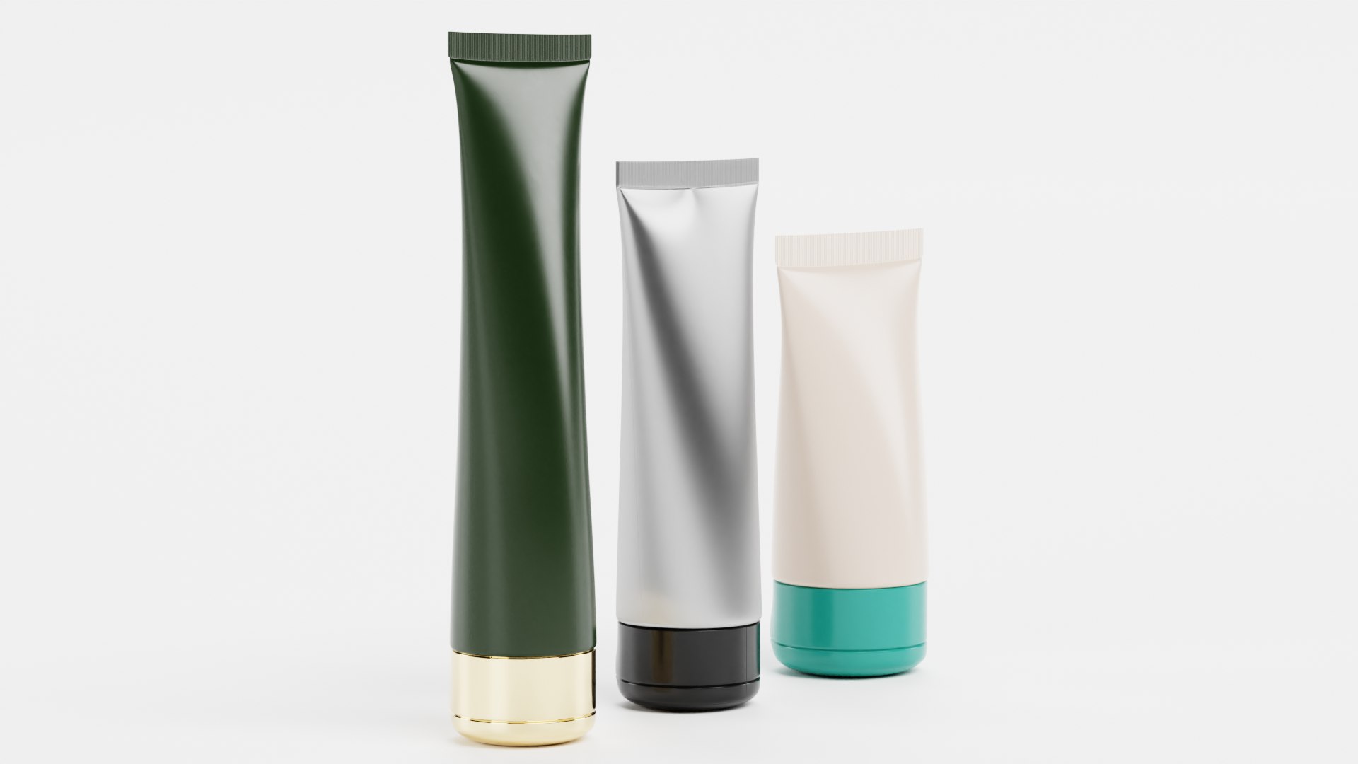 3D Cream Tubes - TurboSquid 1853503