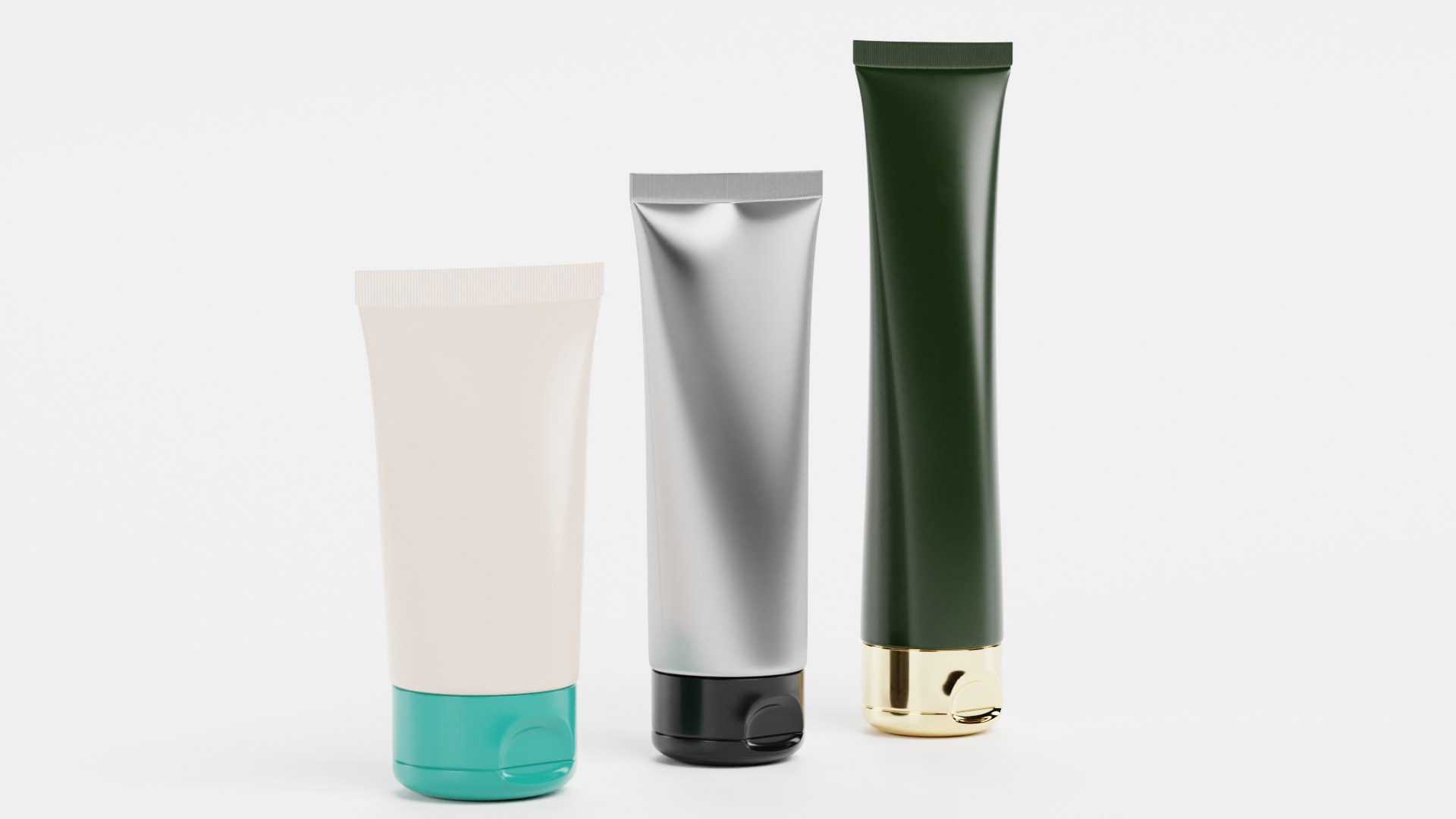 3D Cream Tubes - TurboSquid 1853503