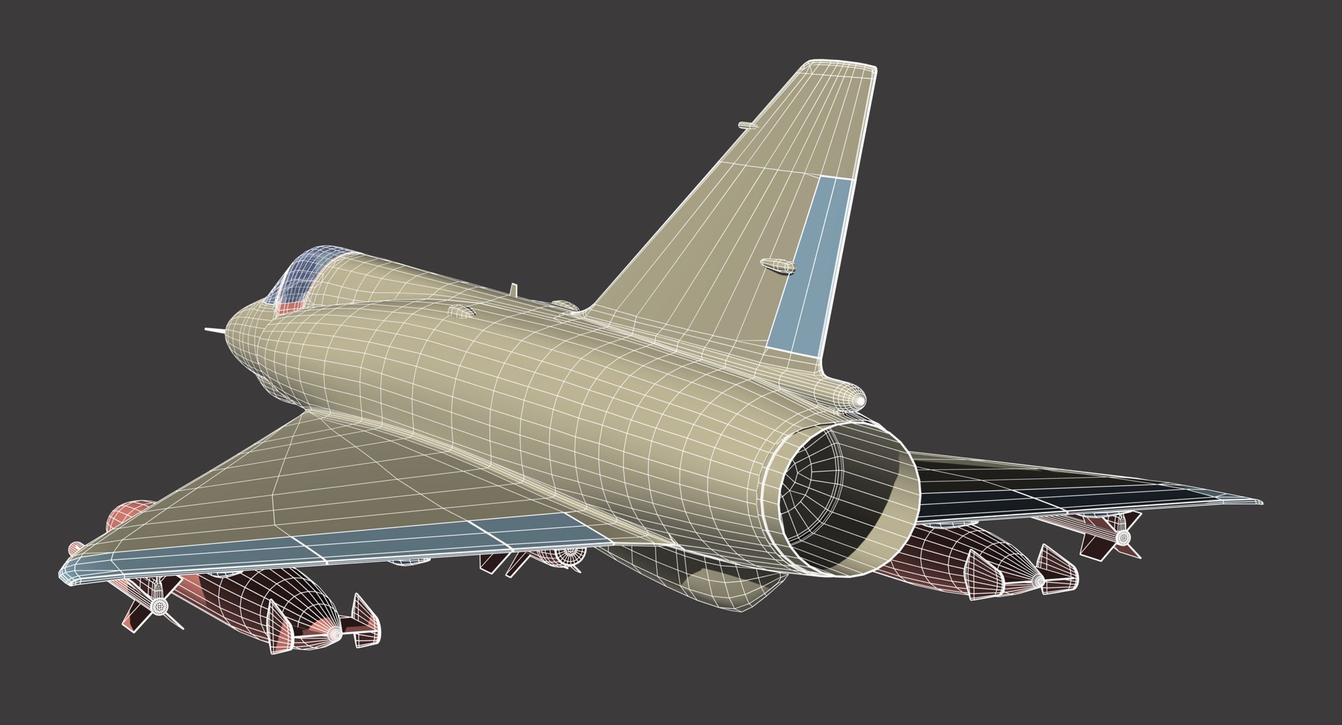 Dassault Mirage III 3D model - TurboSquid 1832290