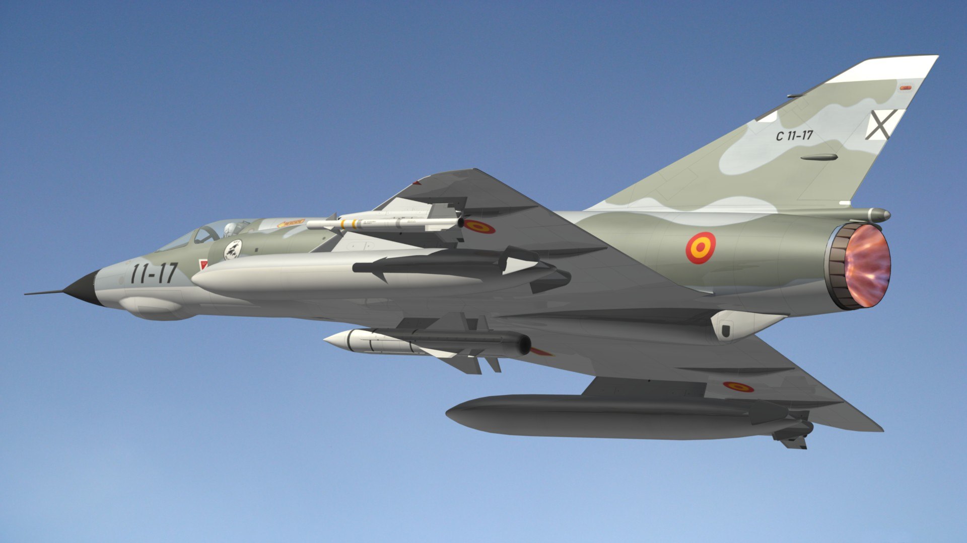 Dassault Mirage III 3D Model - TurboSquid 1832290