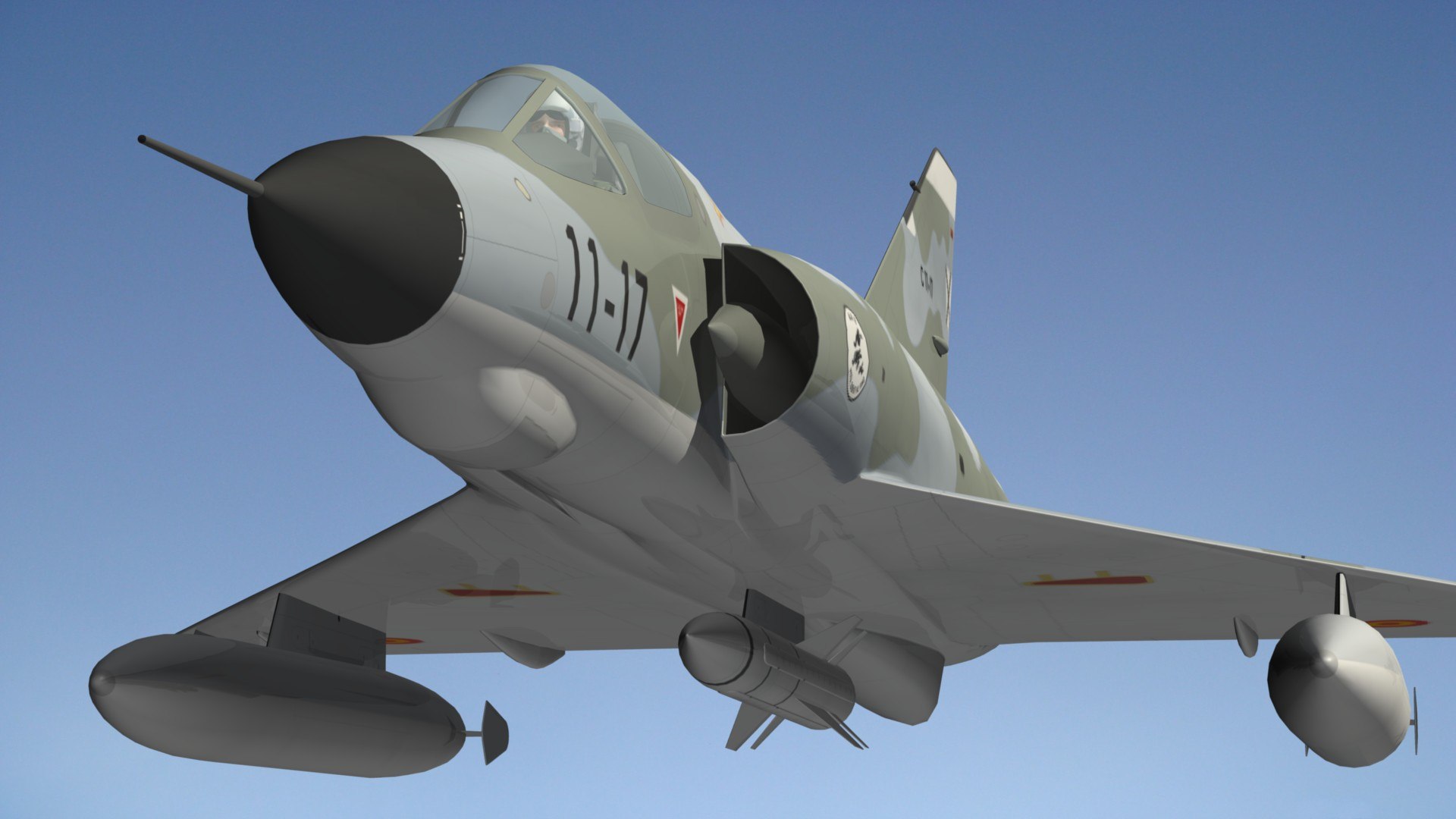 Dassault Mirage III 3D Model - TurboSquid 1832290