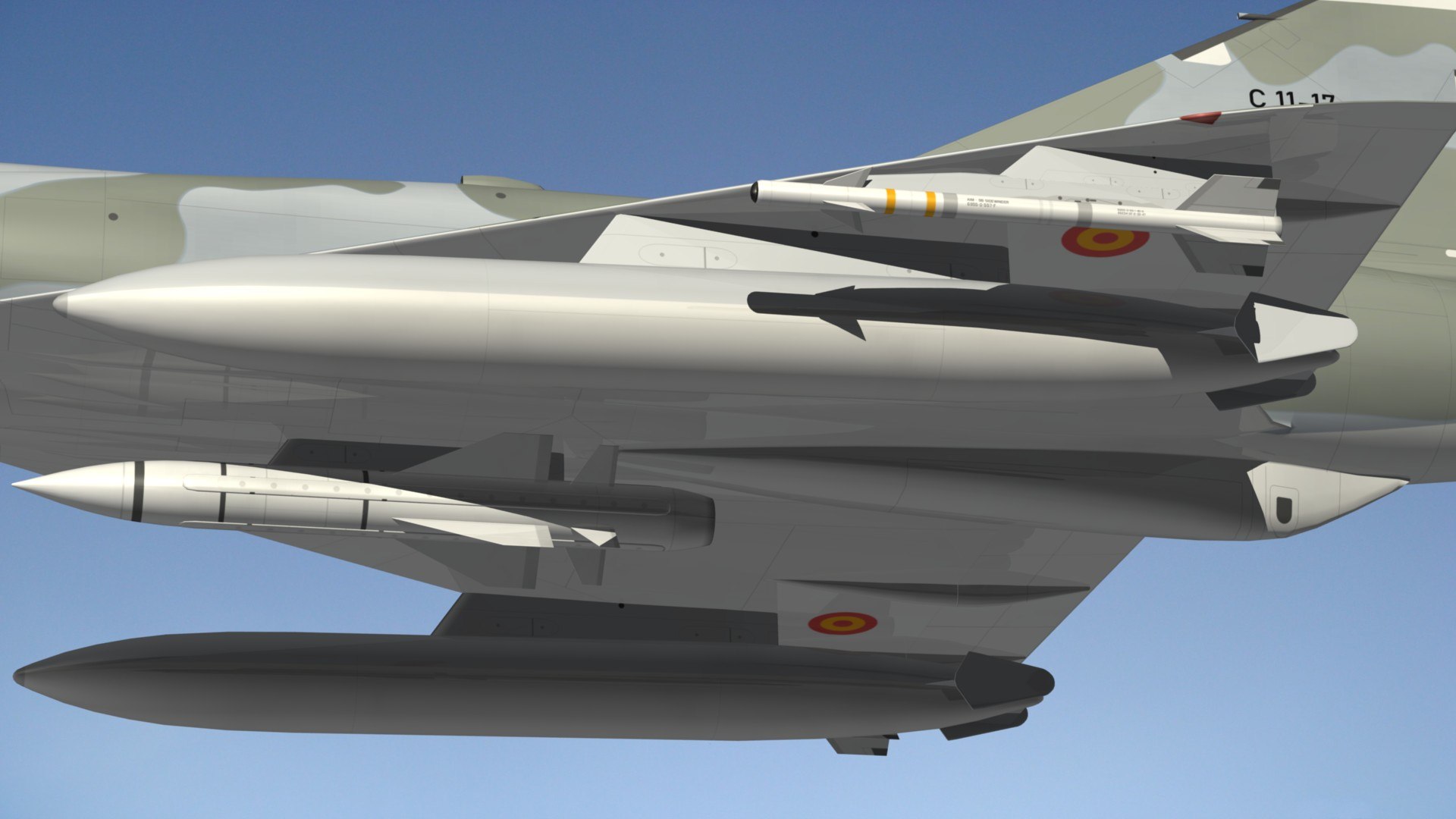 Dassault Mirage III 3D Model - TurboSquid 1832290