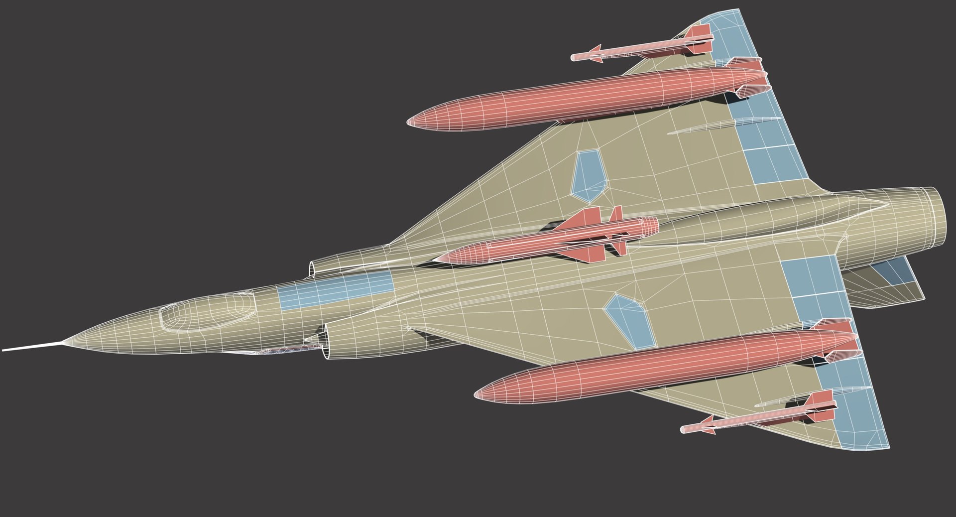 Dassault Mirage III 3D model - TurboSquid 1832290