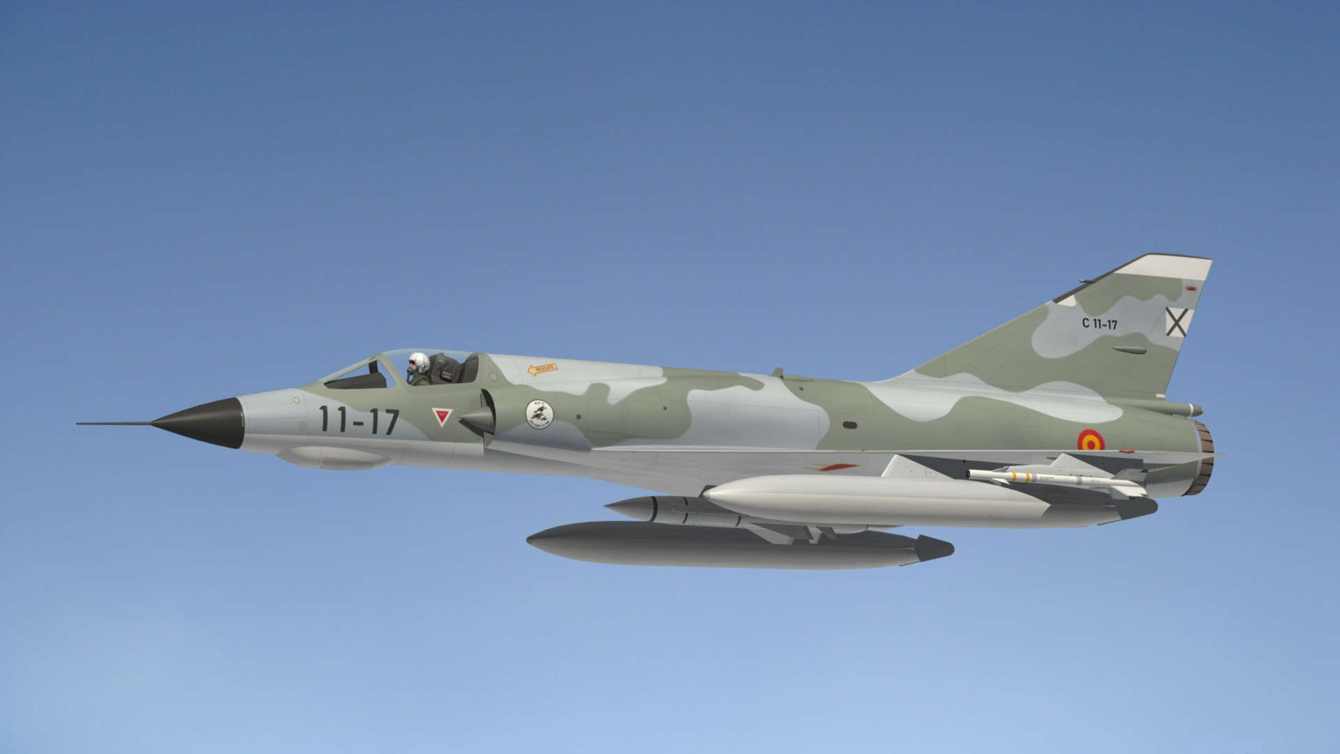 Dassault Mirage III 3D model - TurboSquid 1832290