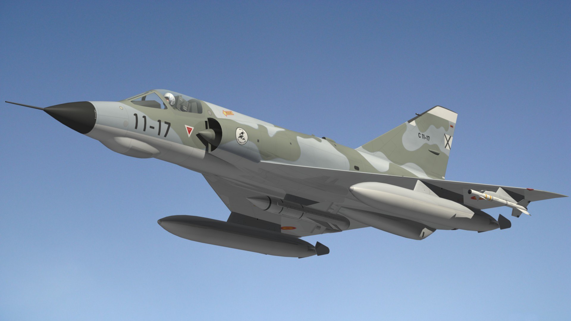 Dassault Mirage III 3D Model - TurboSquid 1832290