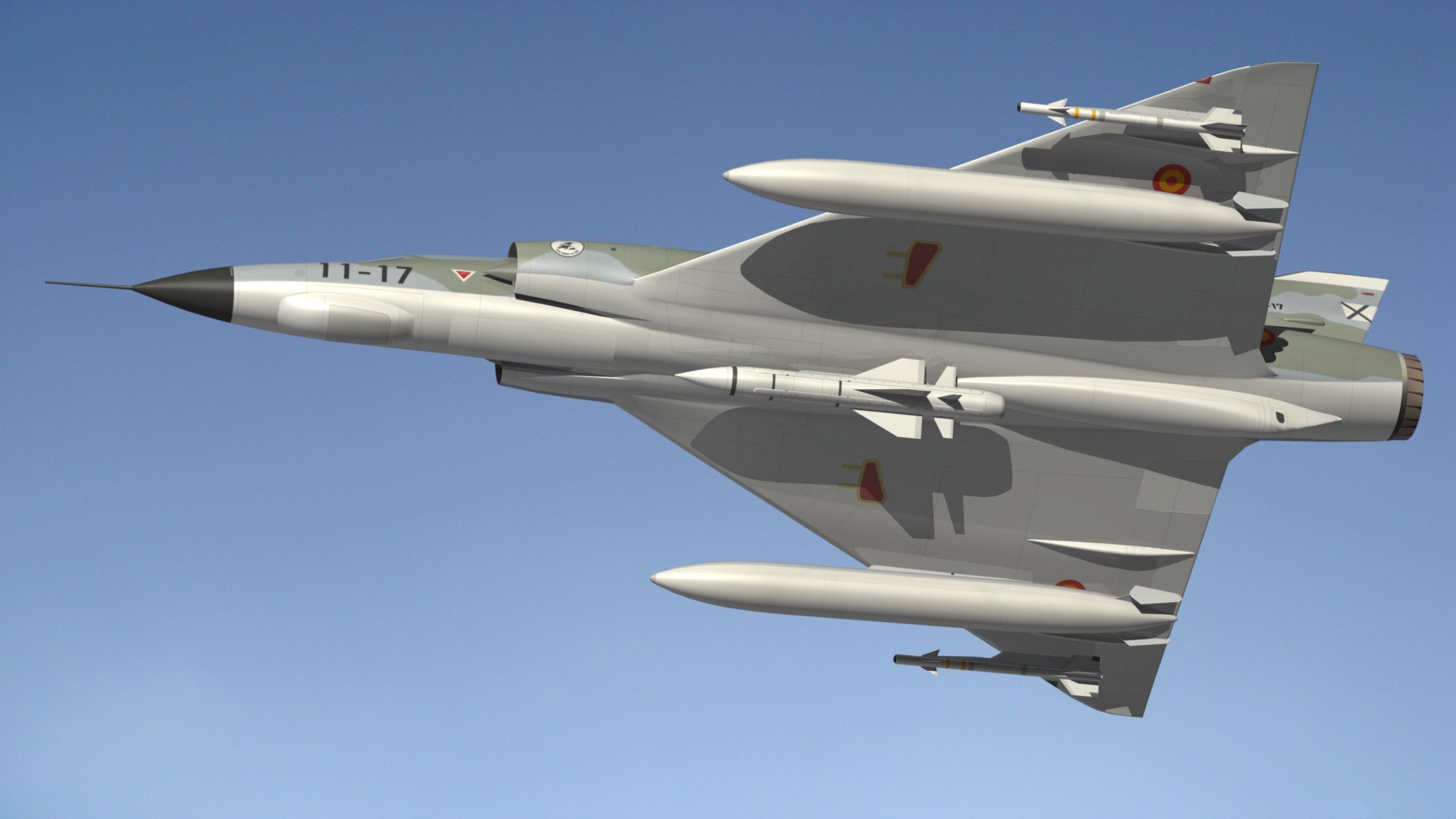 Dassault Mirage III 3D Model - TurboSquid 1832290