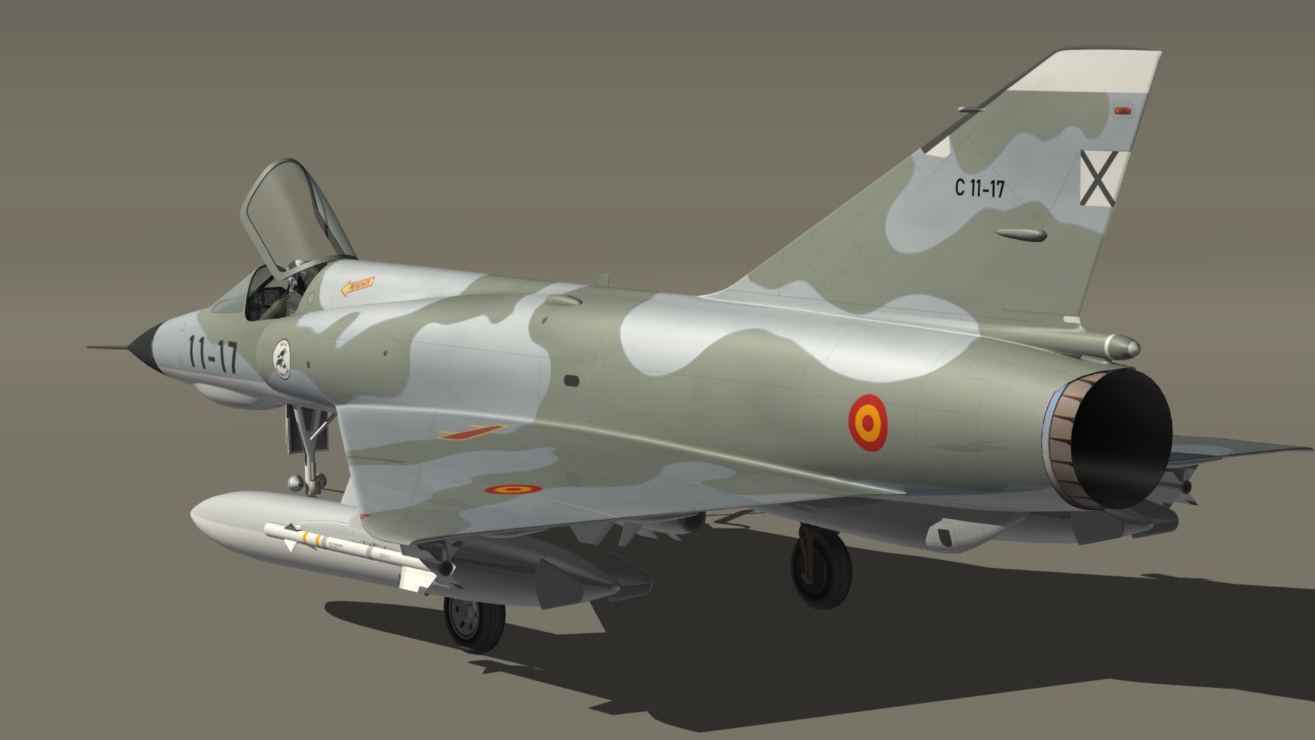 Dassault Mirage III 3D Model - TurboSquid 1832290