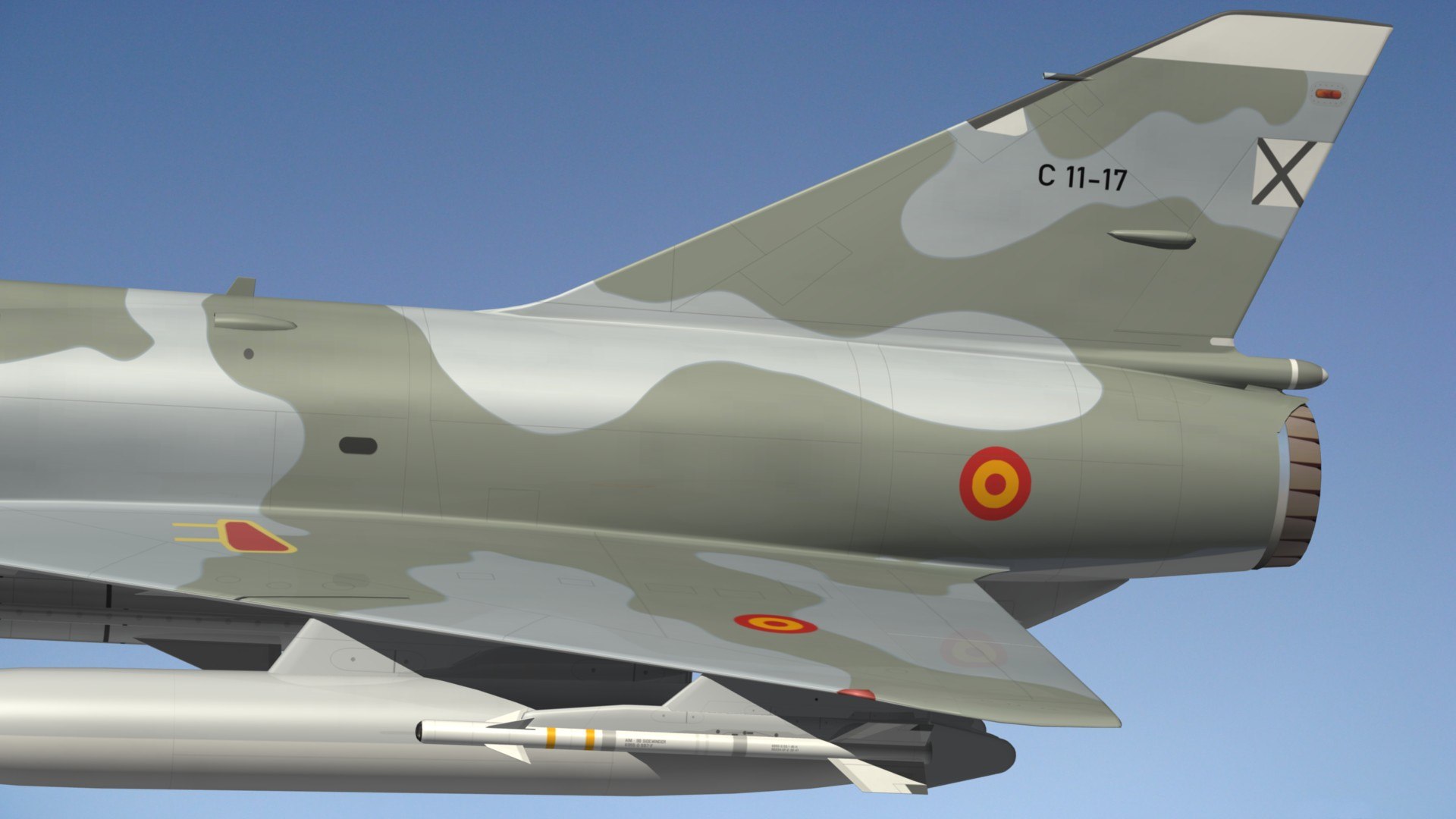 Dassault Mirage III 3D Model - TurboSquid 1832290