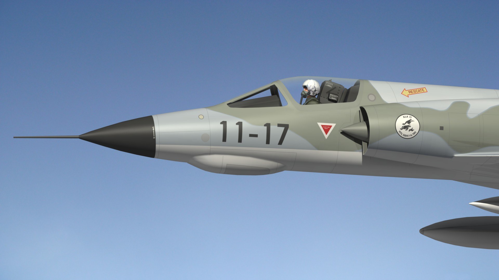 Dassault Mirage III 3D Model - TurboSquid 1832290
