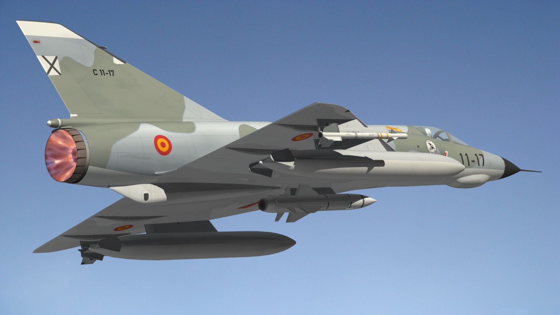 Dassault Mirage III 3D Model - TurboSquid 1832290