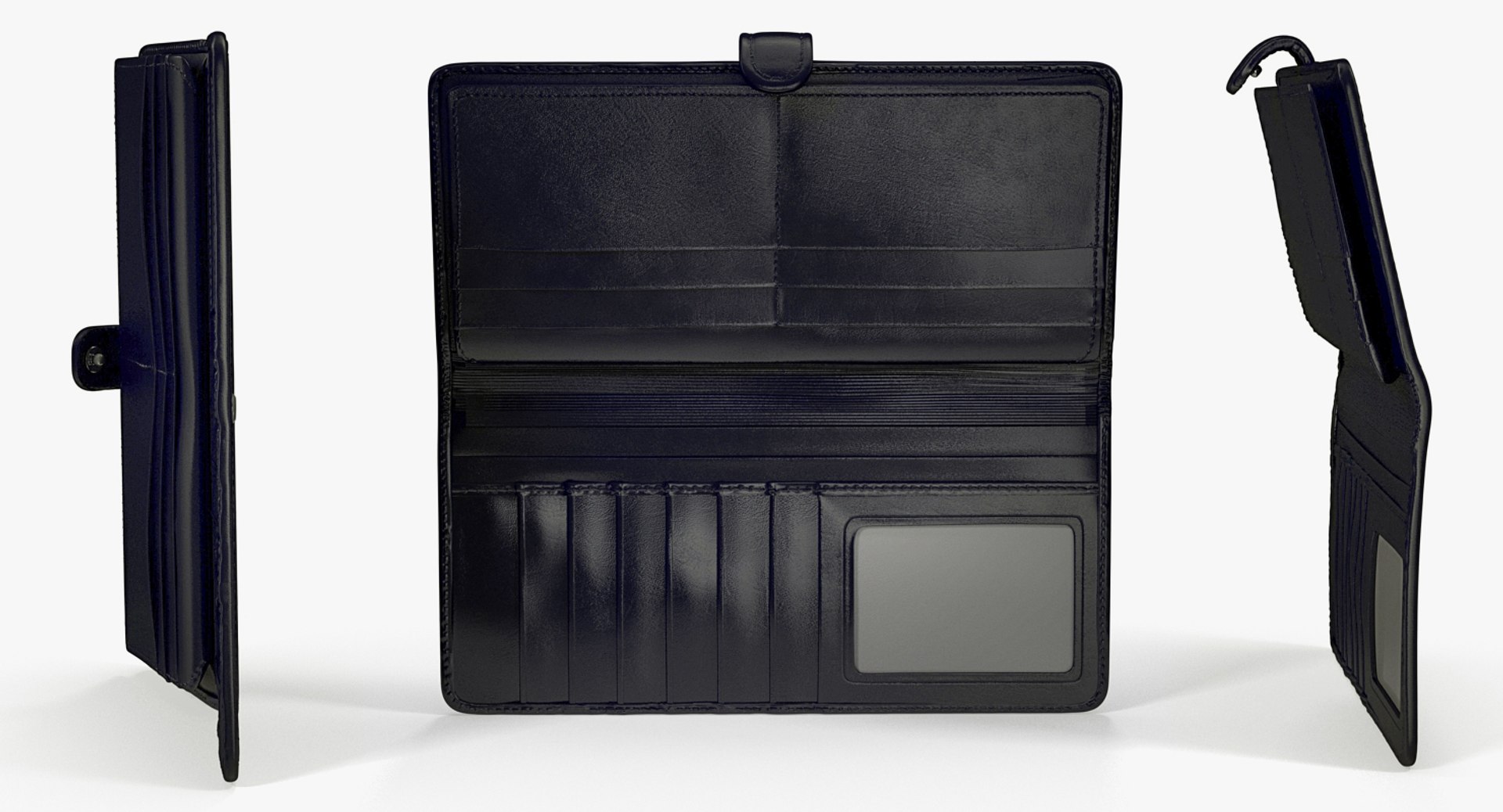 3D wallets design long model - TurboSquid 1297927
