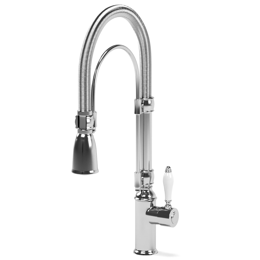 SMEG Kitchen Faucet 3D Model - TurboSquid 2306038