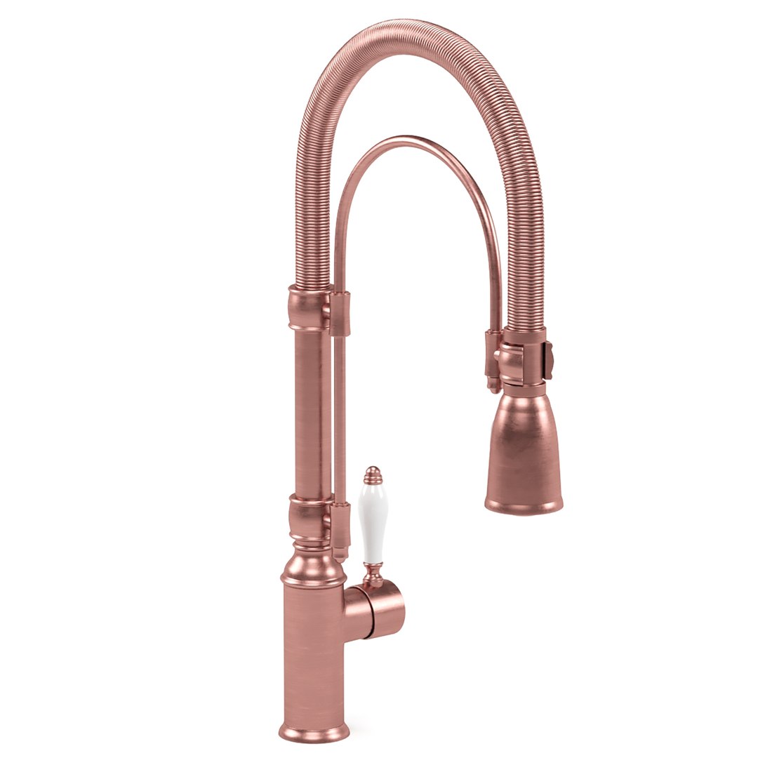 SMEG Kitchen Faucet 3D Model - TurboSquid 2306038