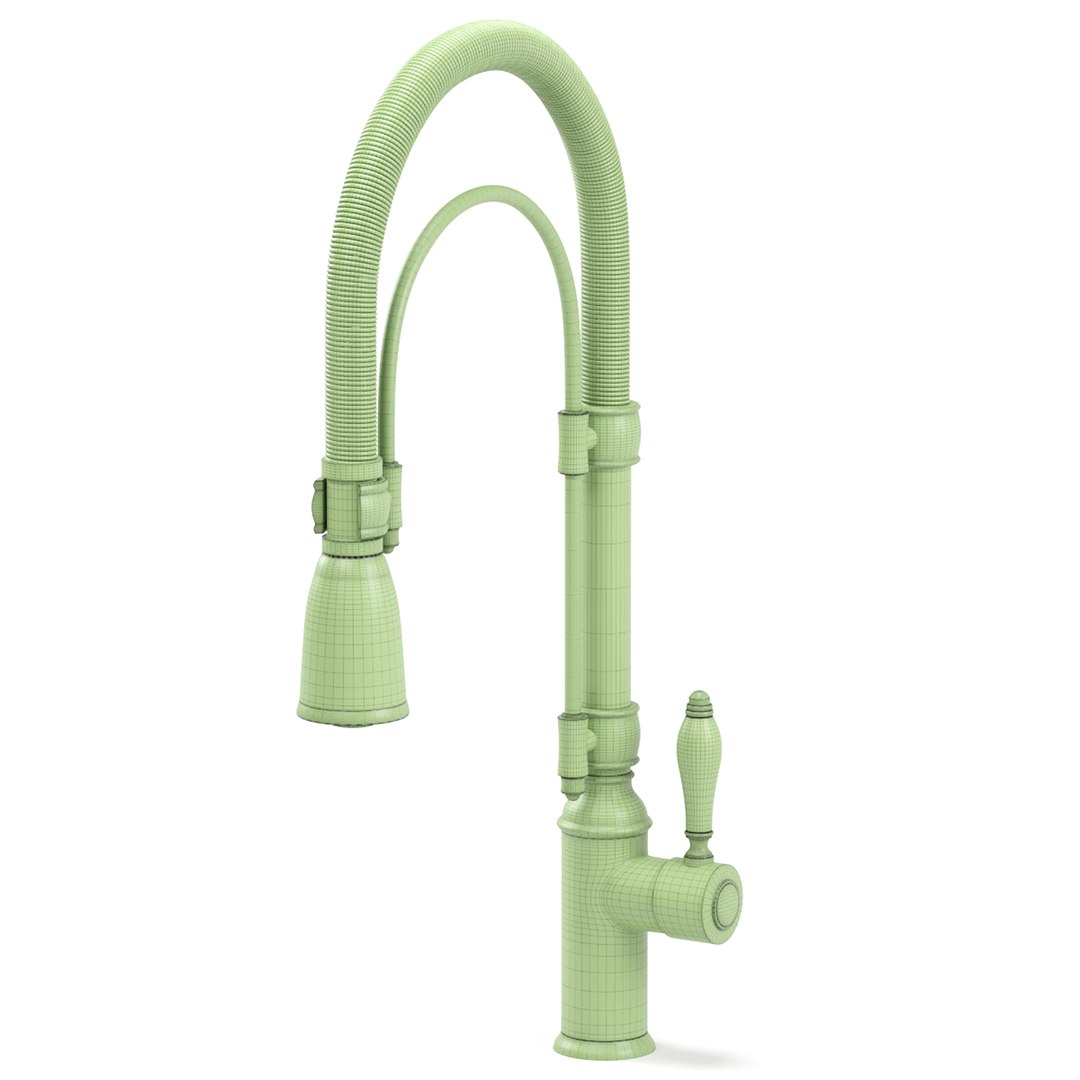 SMEG Kitchen Faucet 3D Model - TurboSquid 2306038