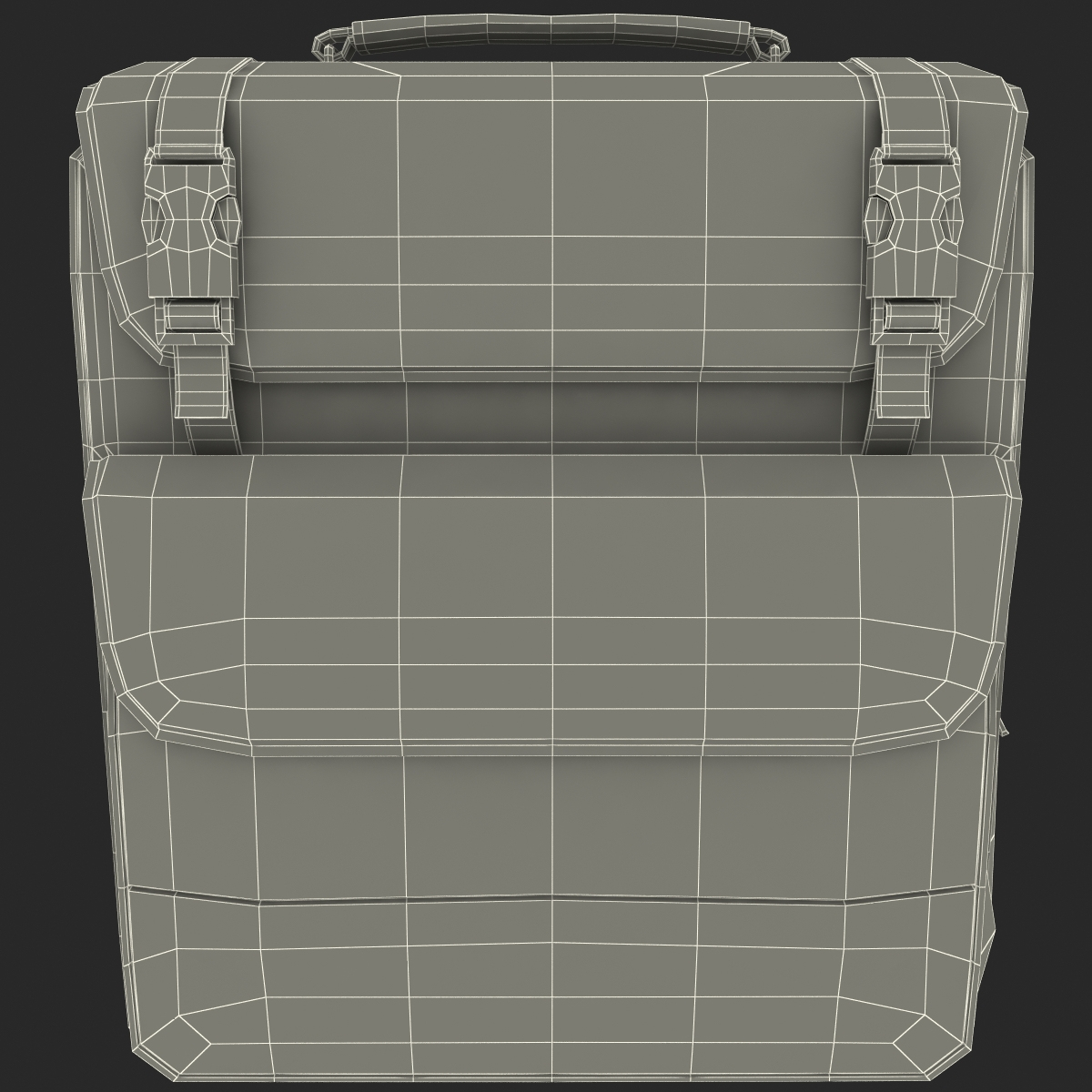 3d model of backpack 9