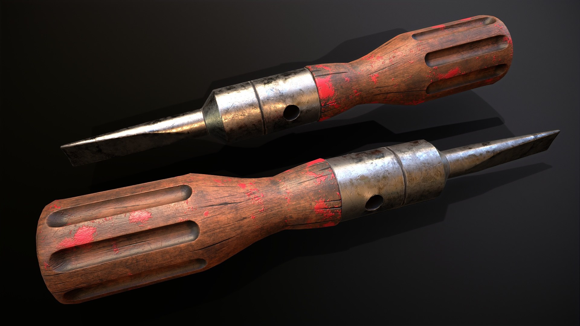 3D Screw Driver lowpoly model - TurboSquid 2010081