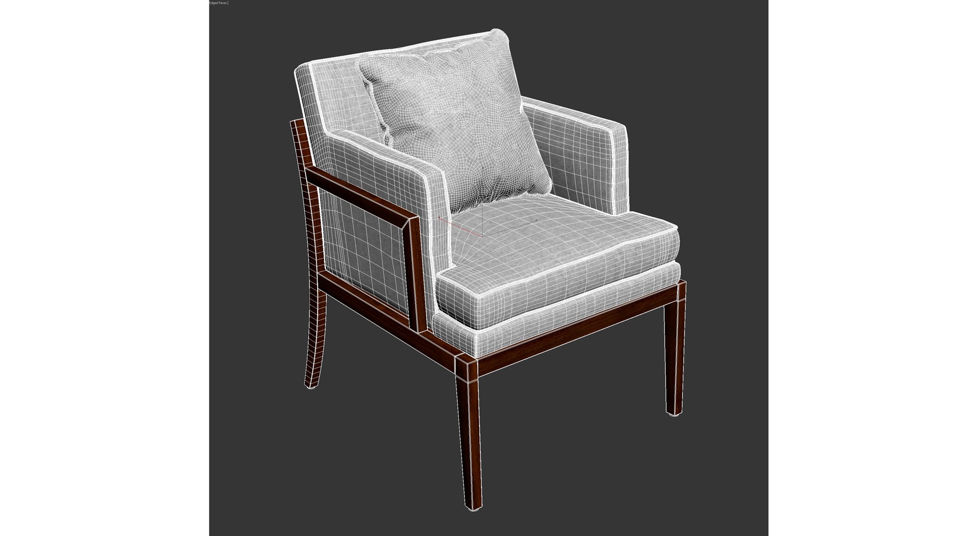 3D Model Chair From Hotel Madame Reve - TurboSquid 2373970