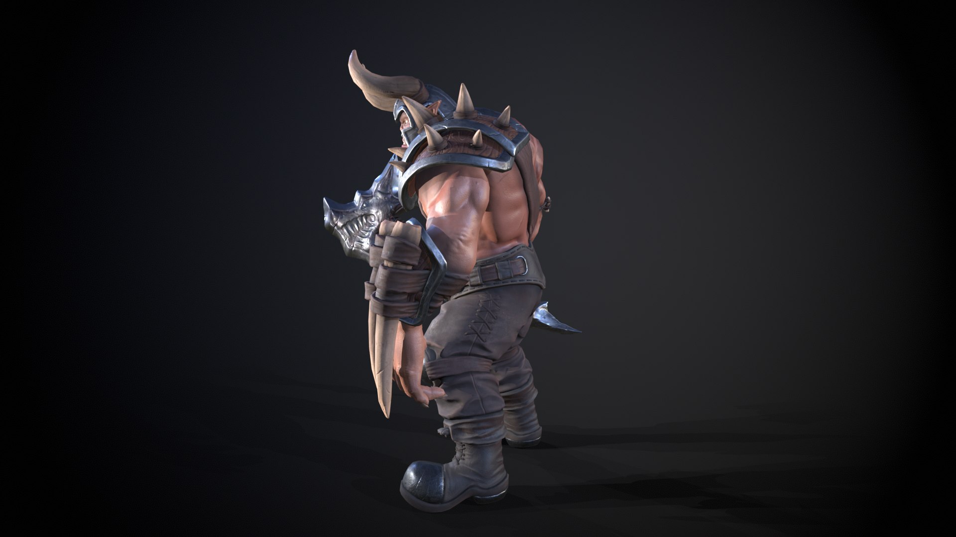 3D Model Orc Bull - TurboSquid 1966173