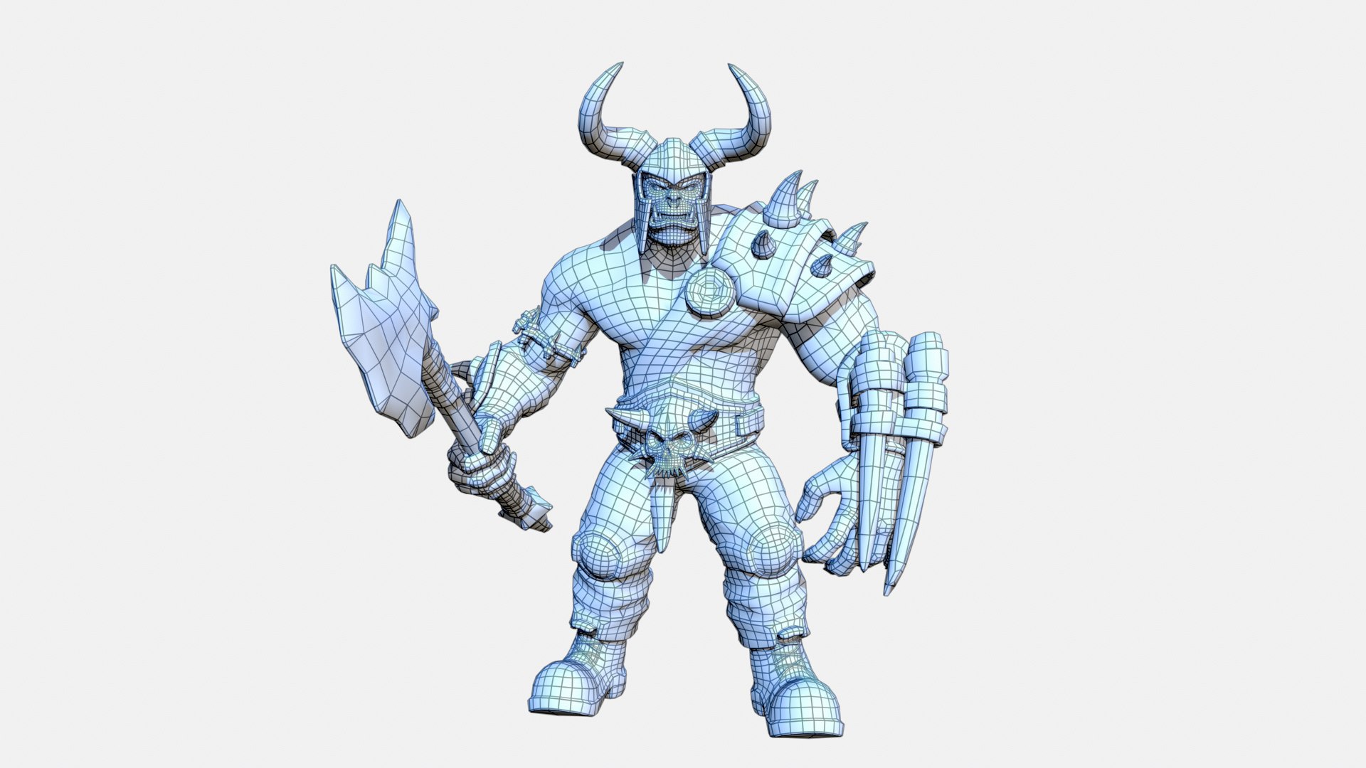 3D Model Orc Bull - TurboSquid 1966173
