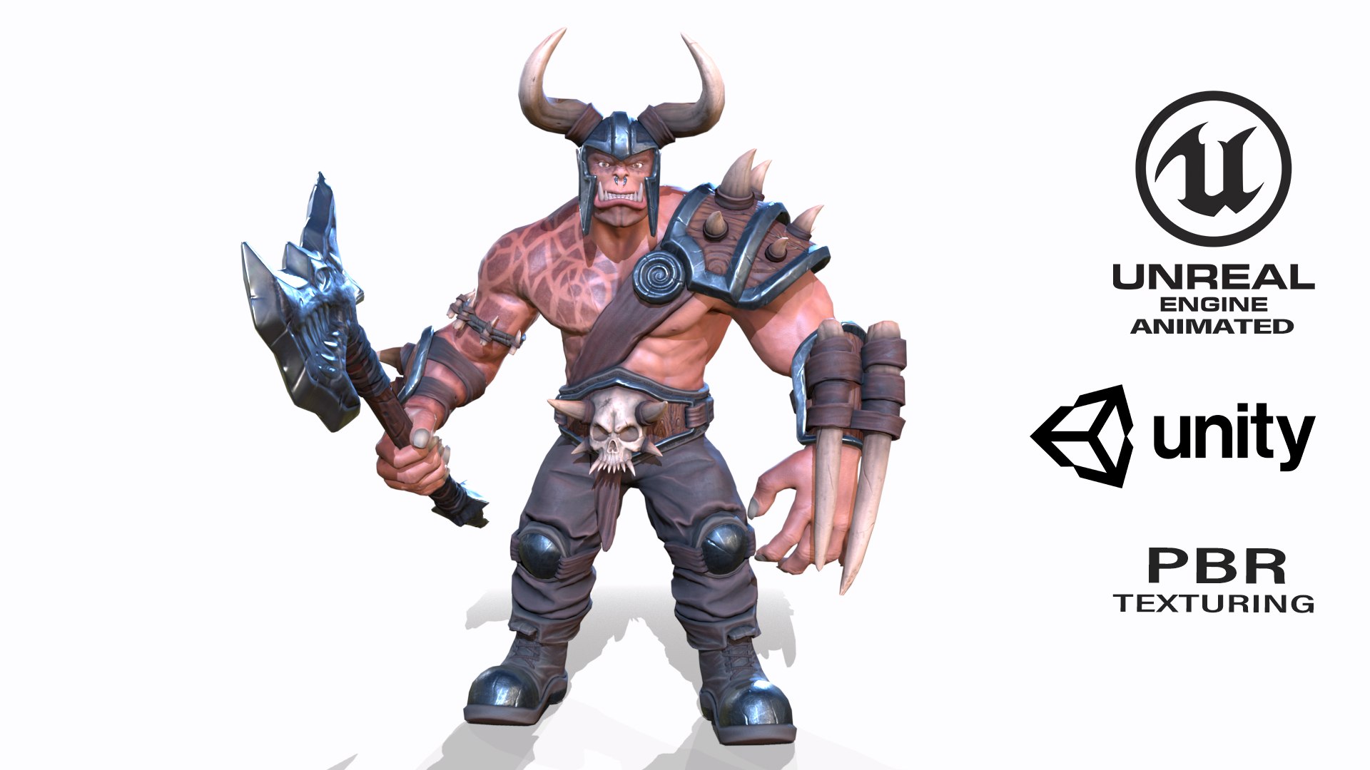 3D Model Orc Bull - TurboSquid 1966173