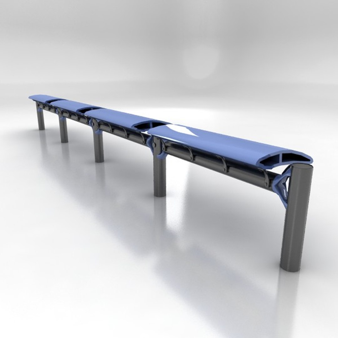 3d modern bench