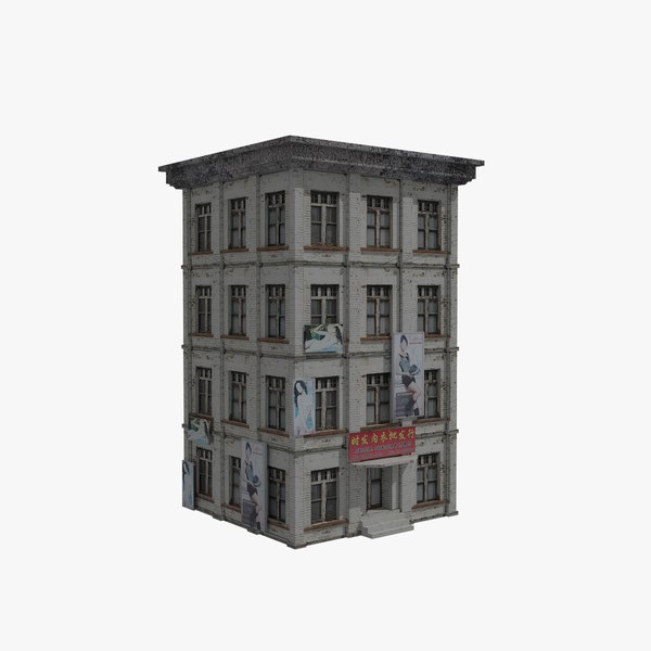Old building 3D model - TurboSquid 2001888