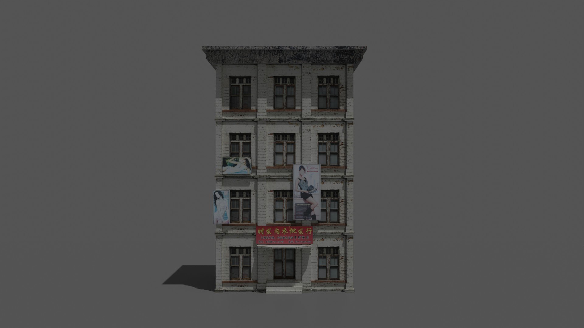 Old Building 3D Model - TurboSquid 2001888