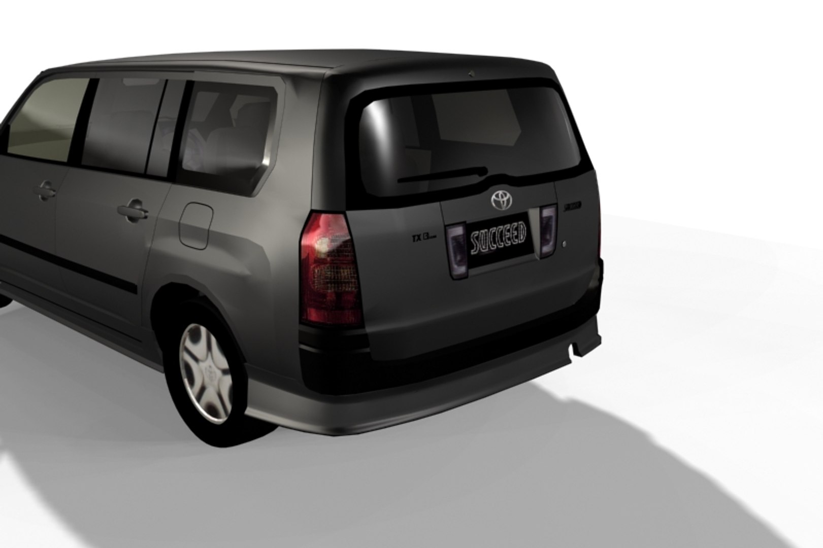 Toyota Succeed 3d Model
