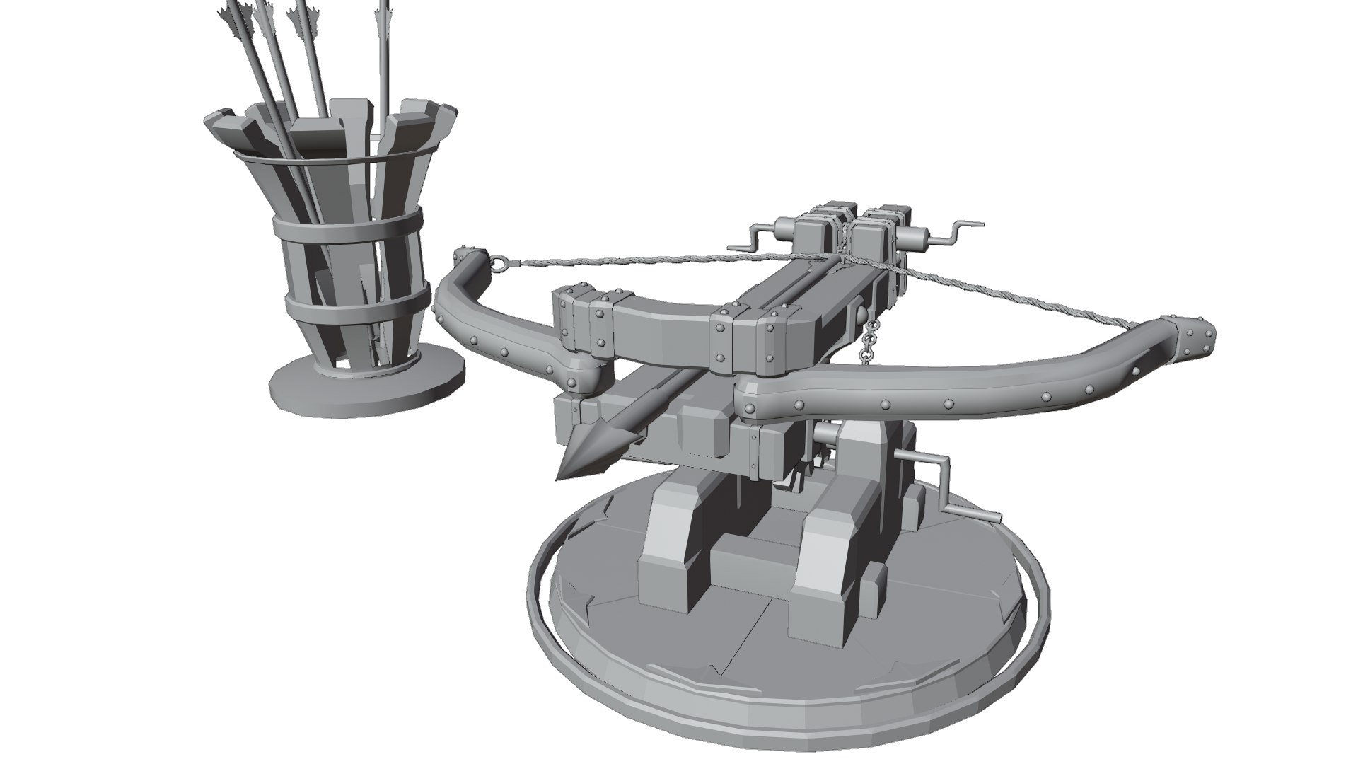 3D Medieval Siege Weapons Pack I Game-Ready 3D Models - TurboSquid 2317044