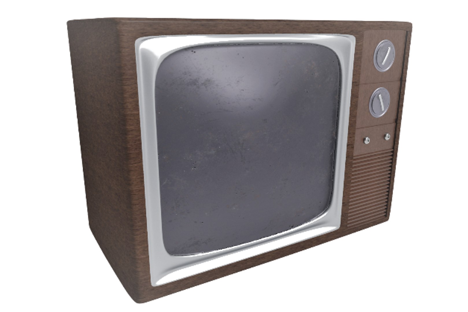 Old Tv Model - TurboSquid 1310339