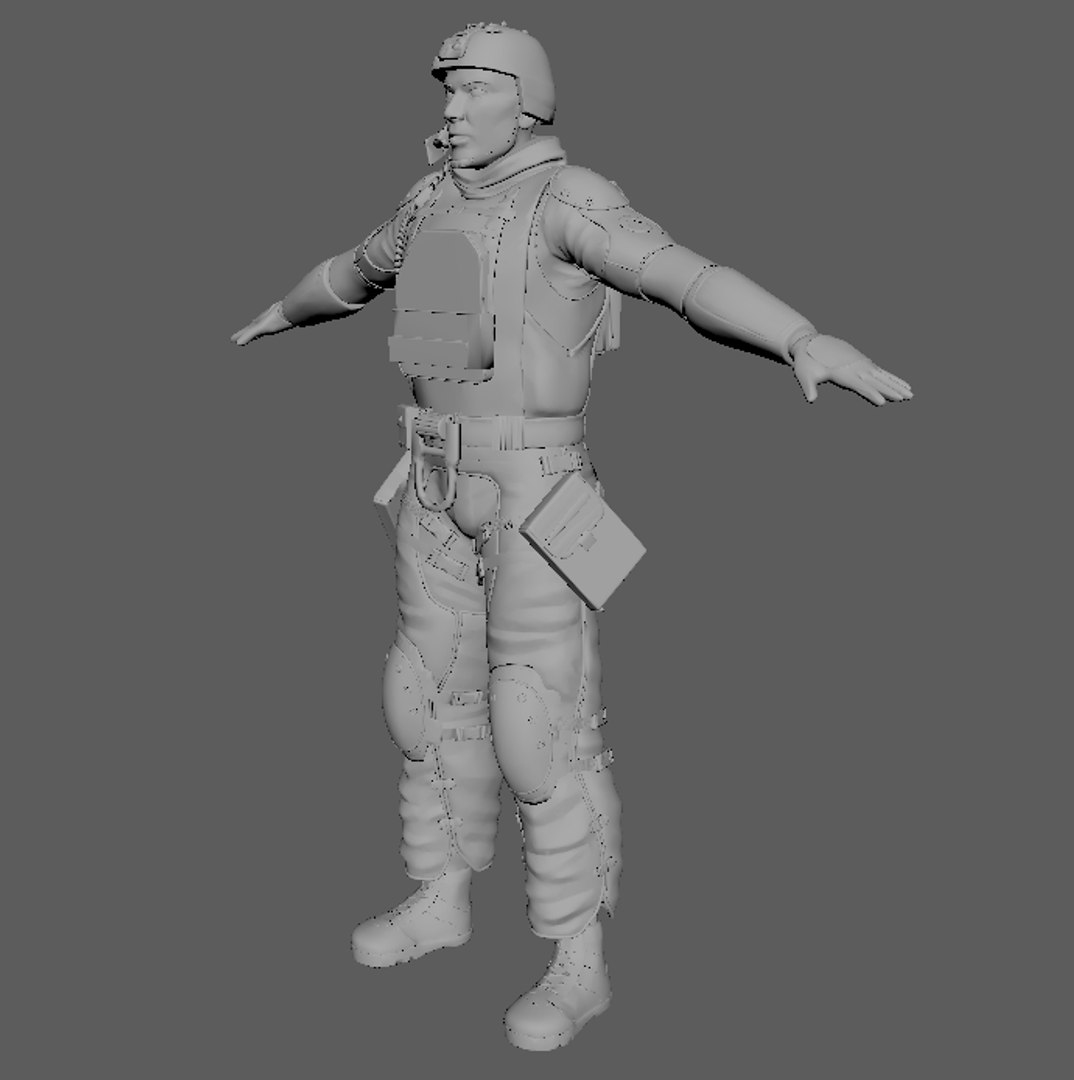 Army Soldier 3D Model - TurboSquid 1316328