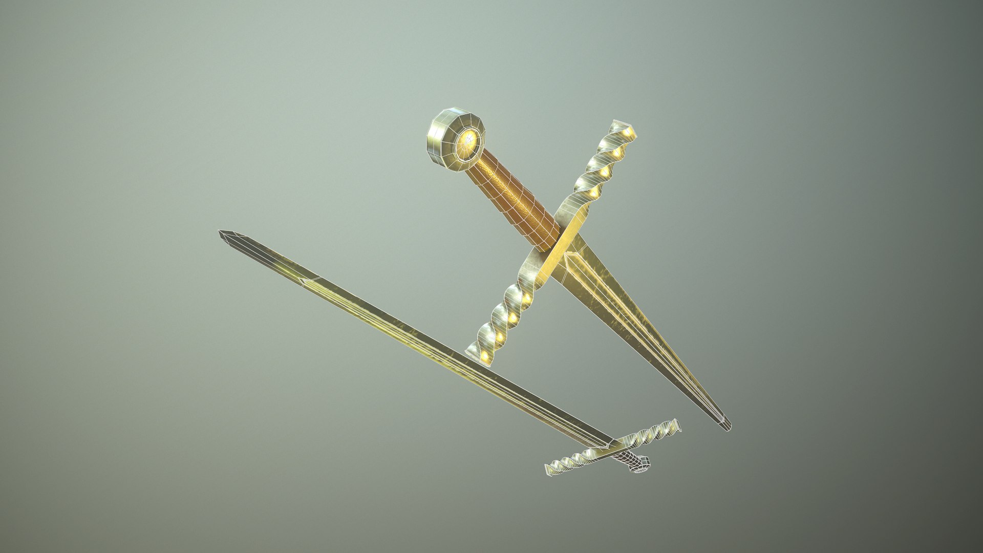 Free 3D Sword Longsword Weapon Model - TurboSquid 1406463