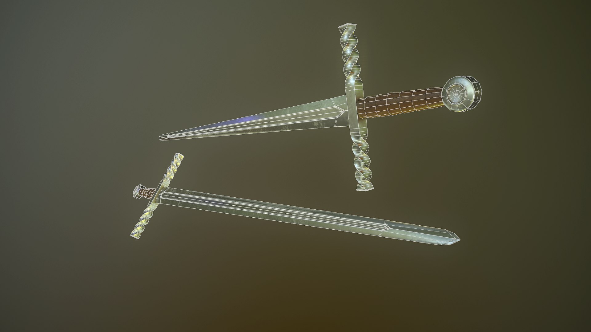 Free 3D Sword Longsword Weapon Model - TurboSquid 1406463