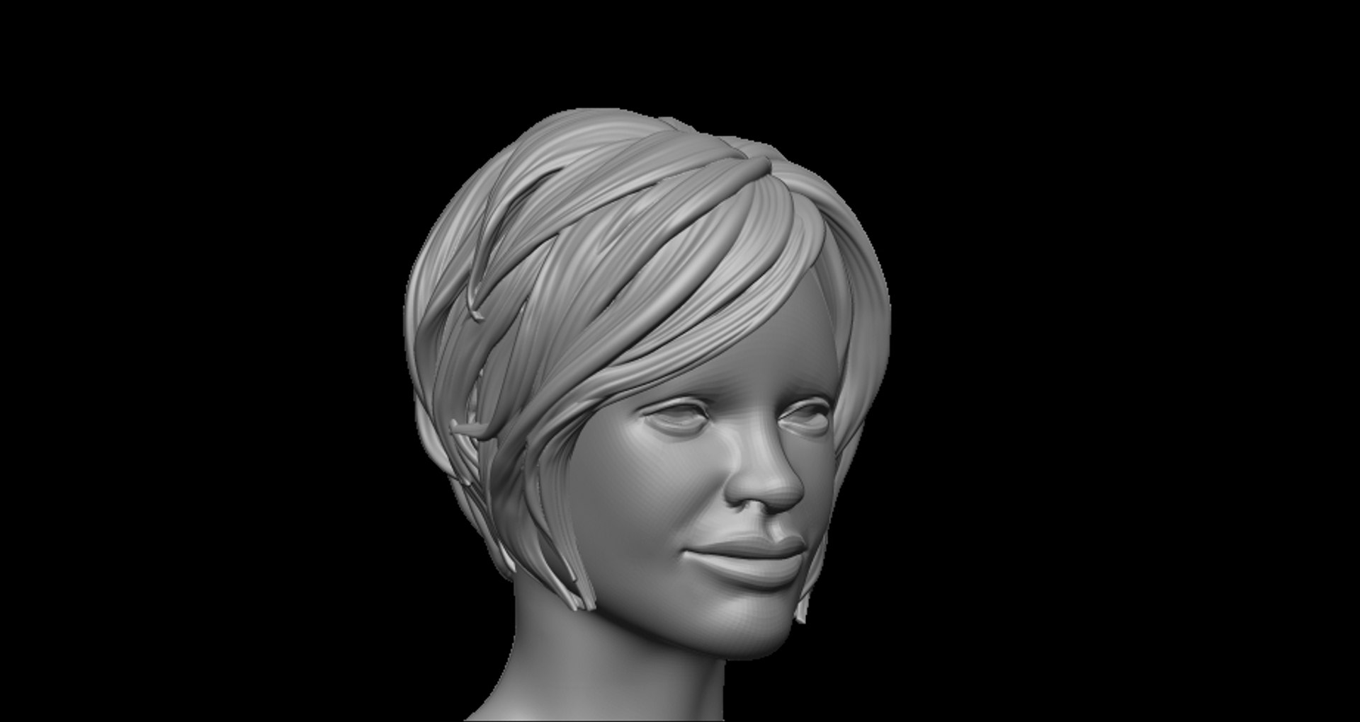 3D Hair 6 - TurboSquid 1655362