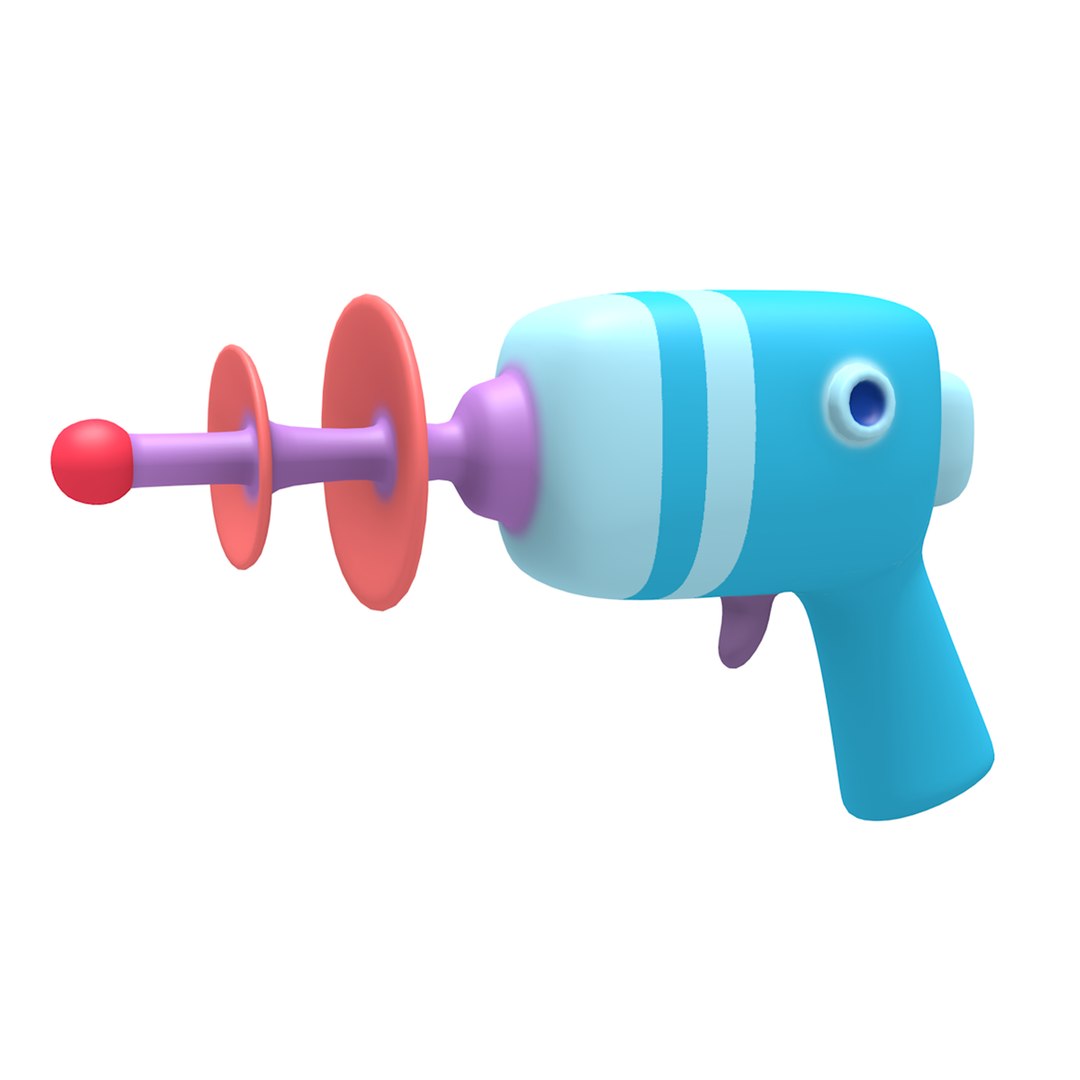 3D Space ray gun - TurboSquid 1792027