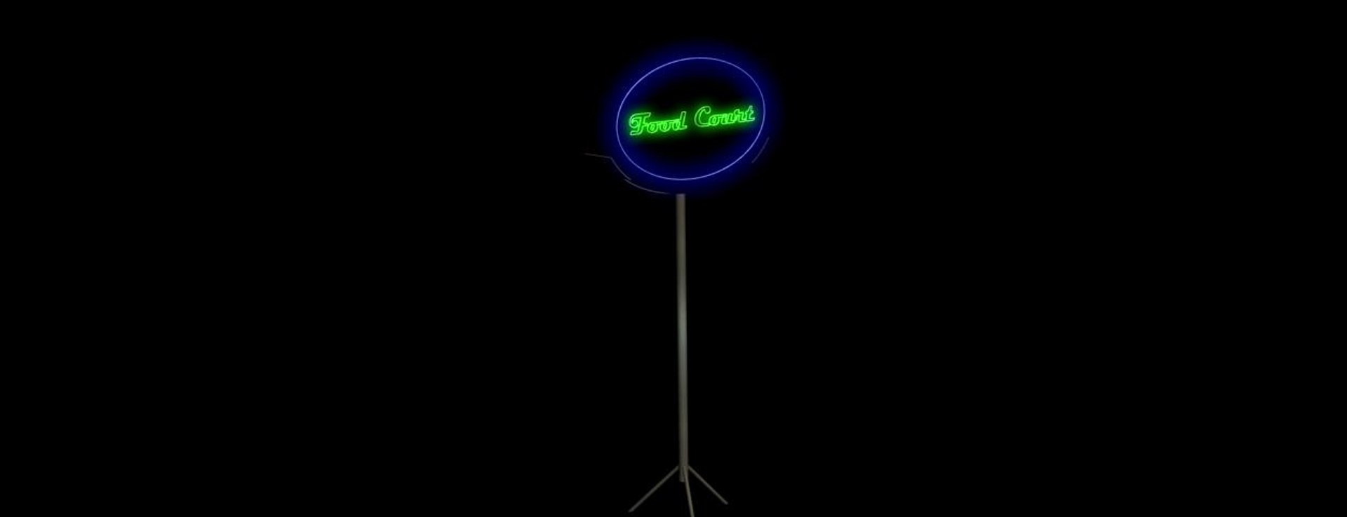 3d Neon Sign Board Model