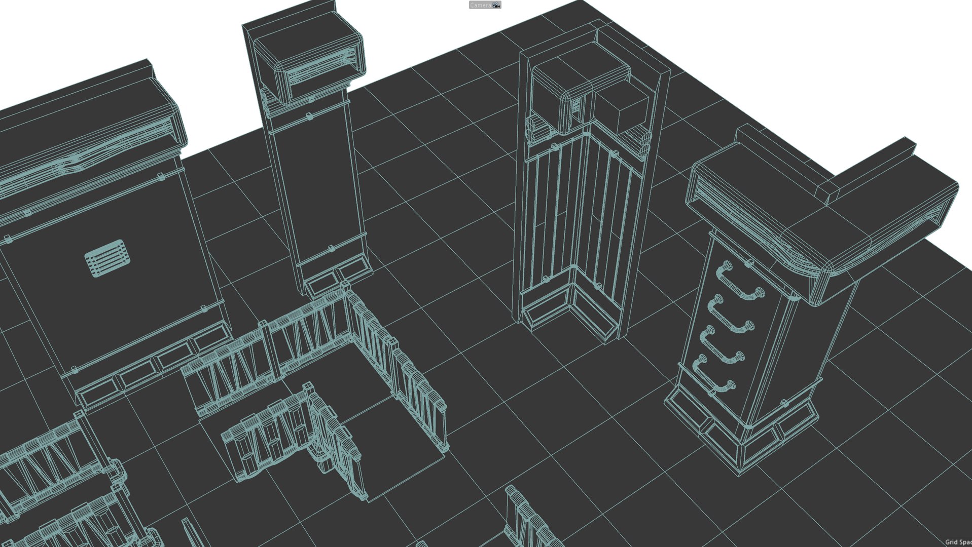 Cyberpunk Modular Set 3D Model - TurboSquid 2284021