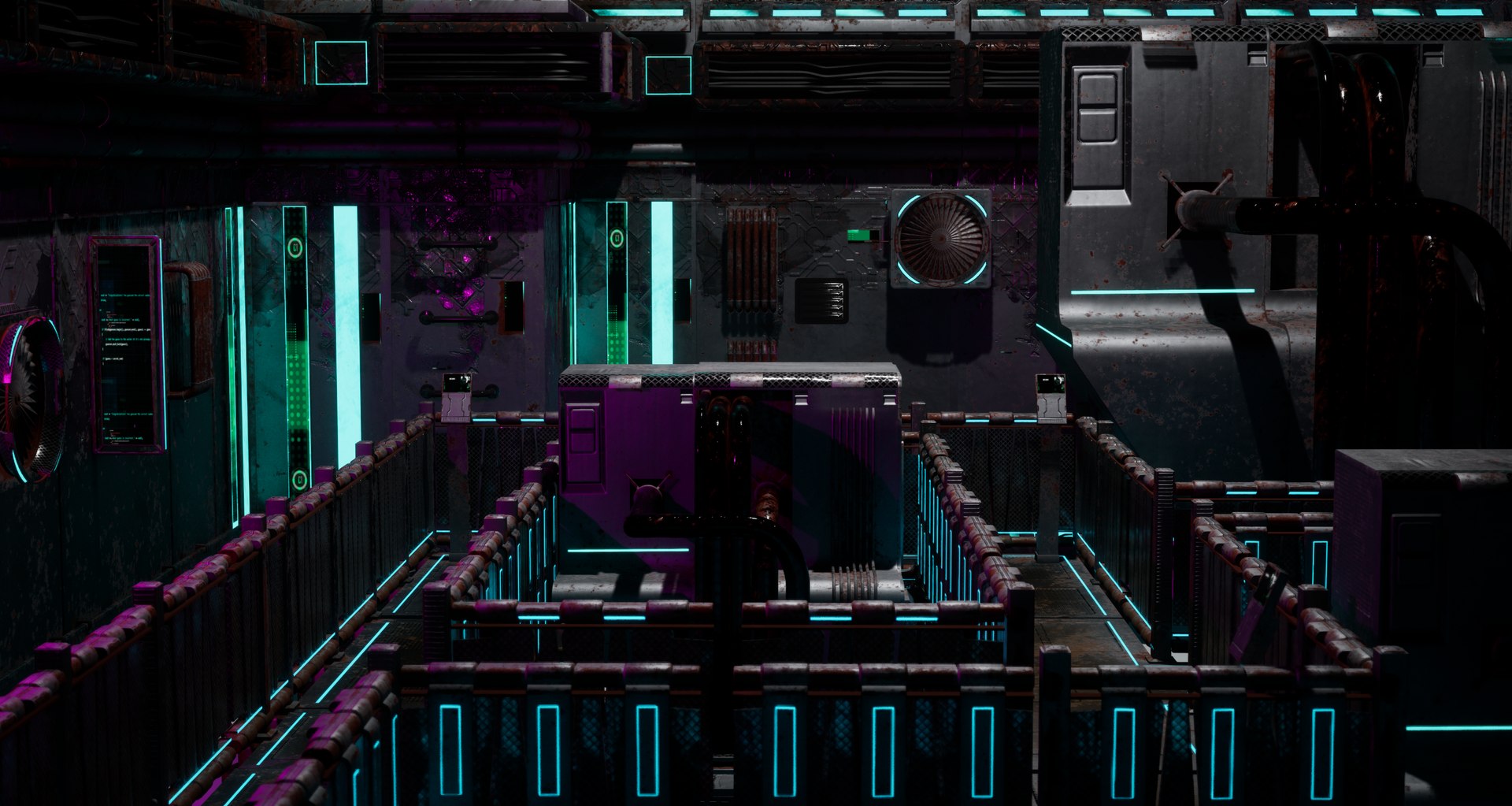 Cyberpunk Modular Set 3D Model - TurboSquid 2284021