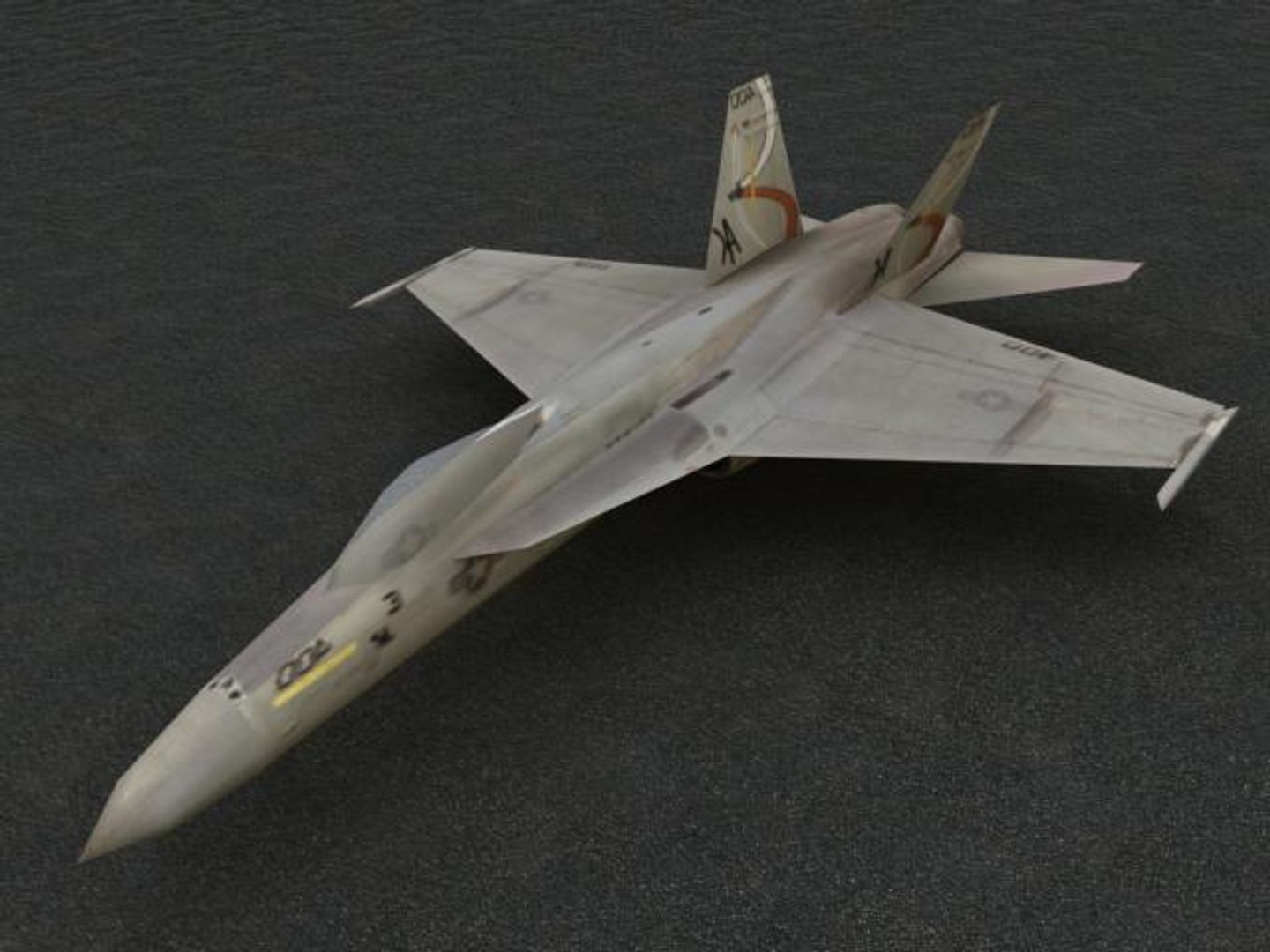 3d F18 Hornet Model