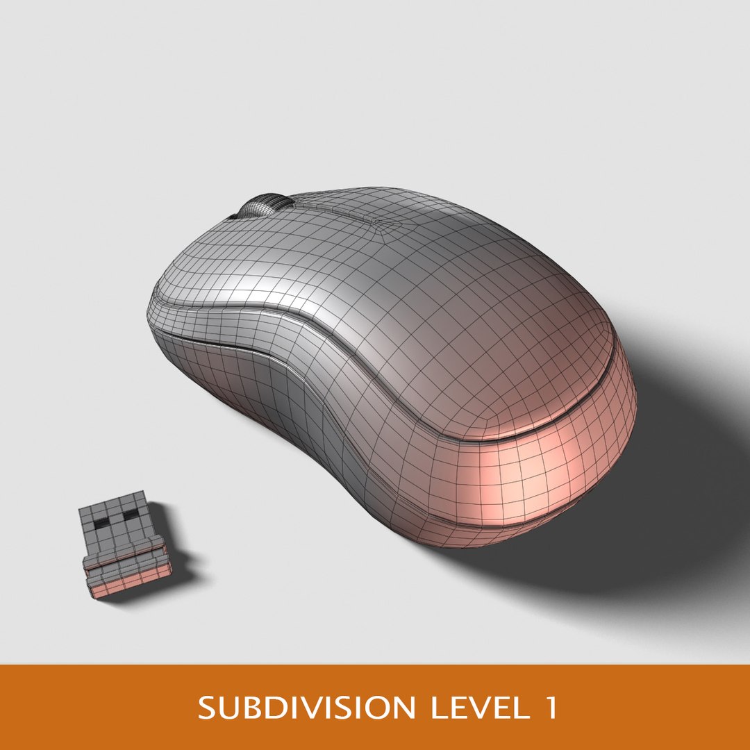 Logitech M185 Wireless Mouse Model - TurboSquid 1184634