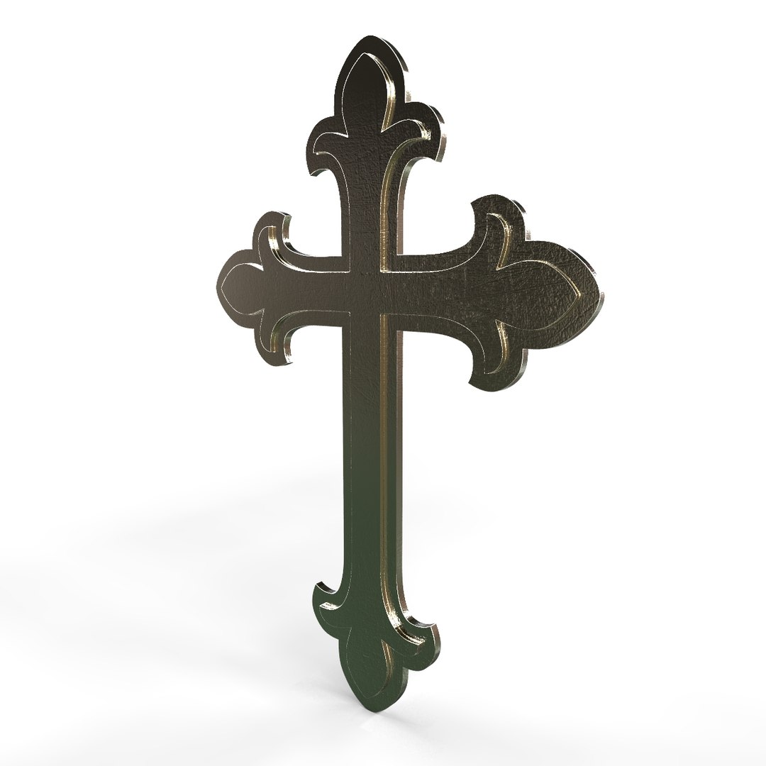3d Model Cross