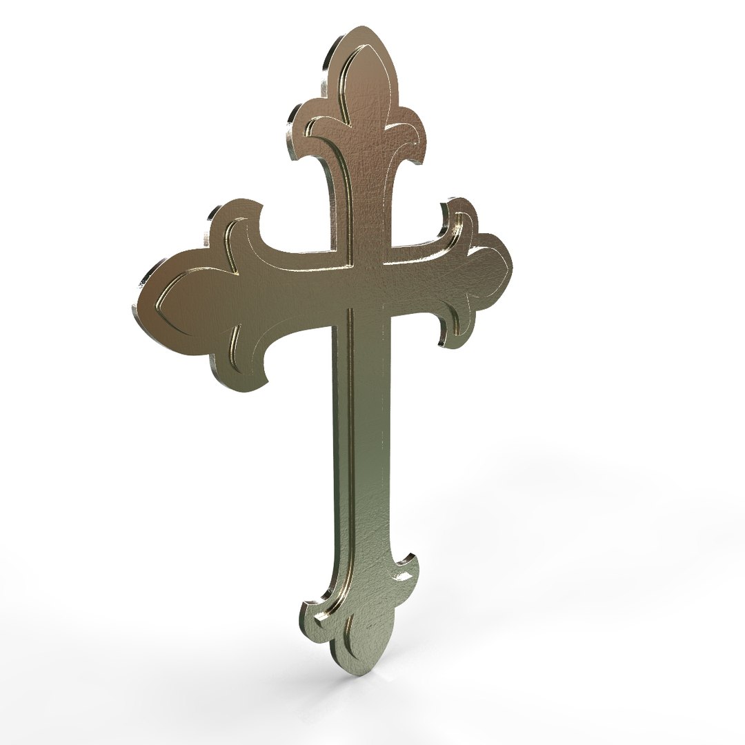 3d Model Cross