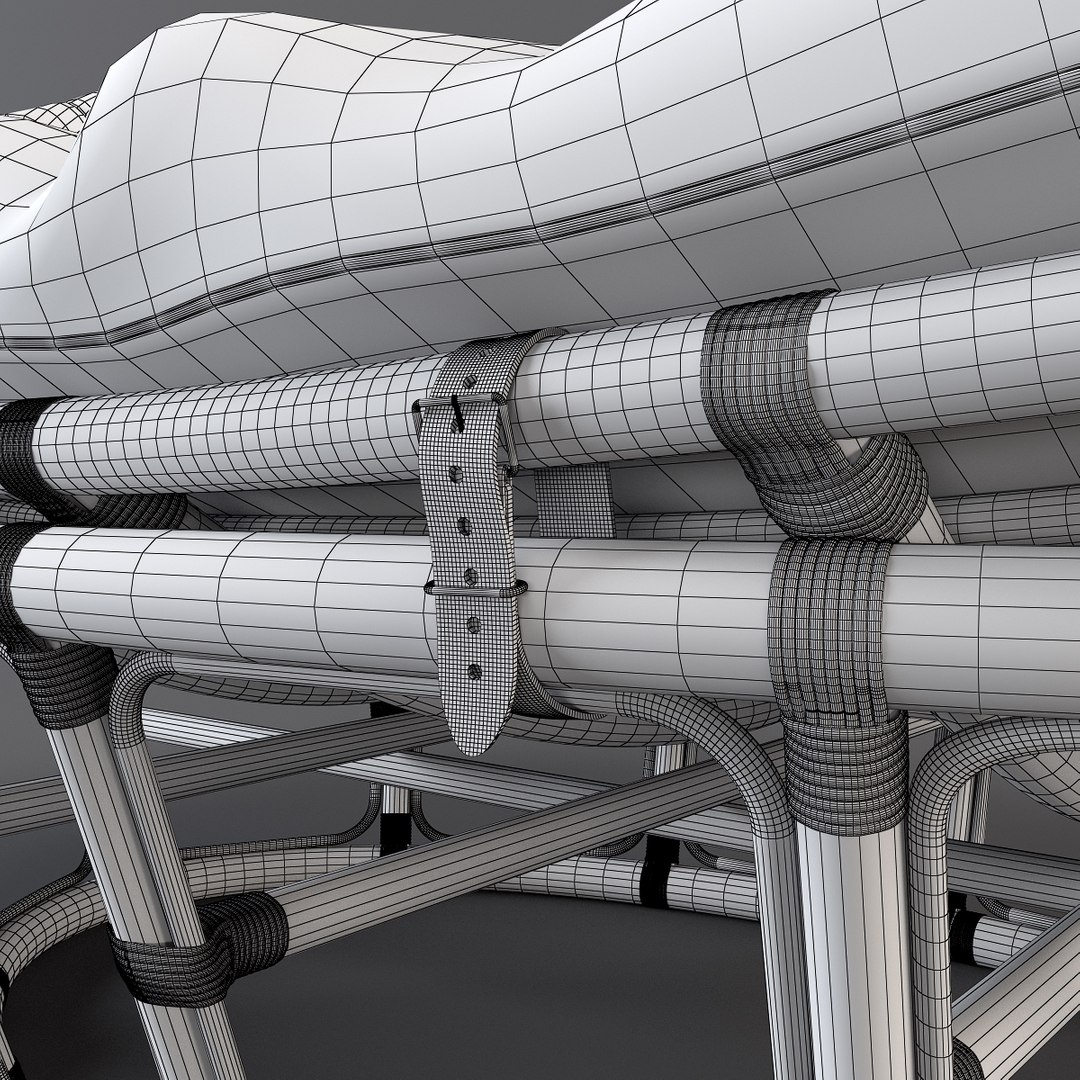 3d Model Of Realistic Sofa Mamasan Chair