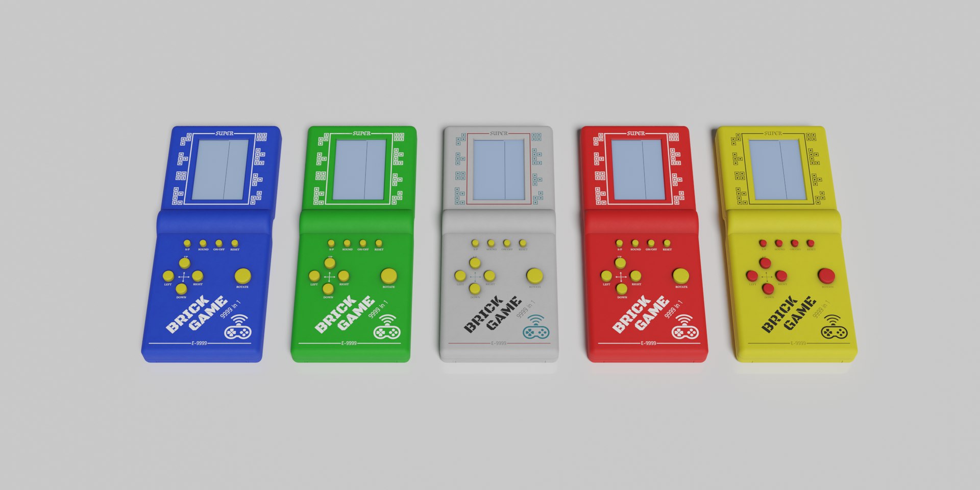 3D Model Brick Console Games - TurboSquid 1488770