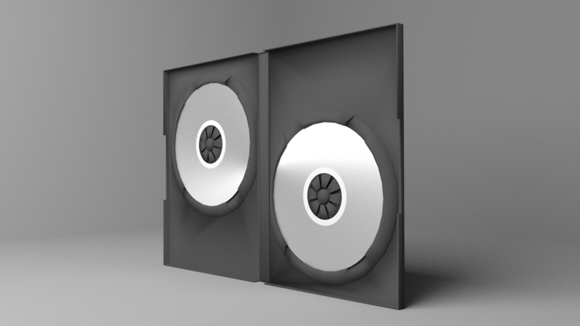 3D Double Dvd Case Model - TurboSquid 1562331