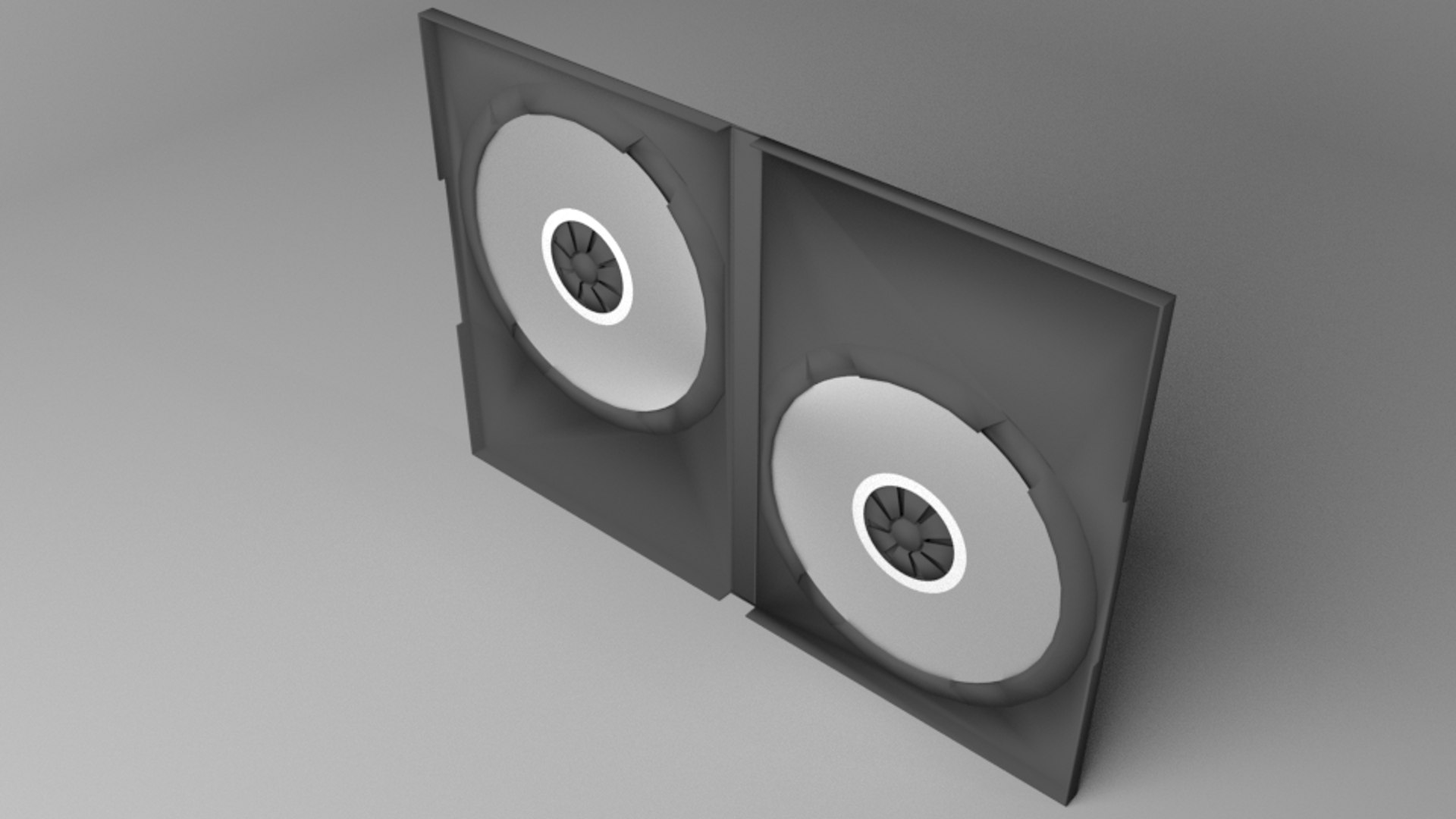 3D Double Dvd Case Model - TurboSquid 1562331