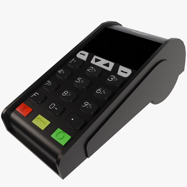 POS-Terminal 3D-Modell - TurboSquid 2519012