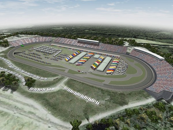 modelo 3d New Hampshire Motor Speedway - TurboSquid 742621