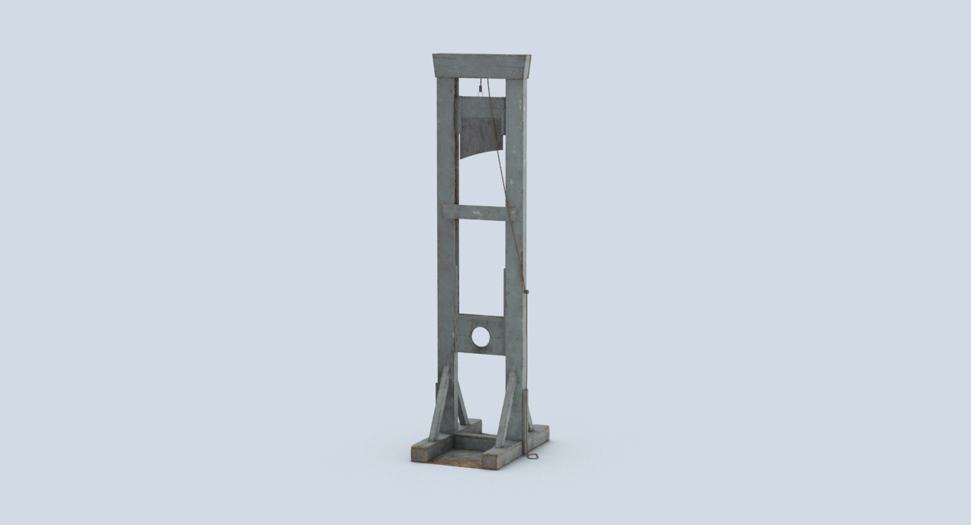 3D Guillotine---blade-up - TurboSquid 1154445